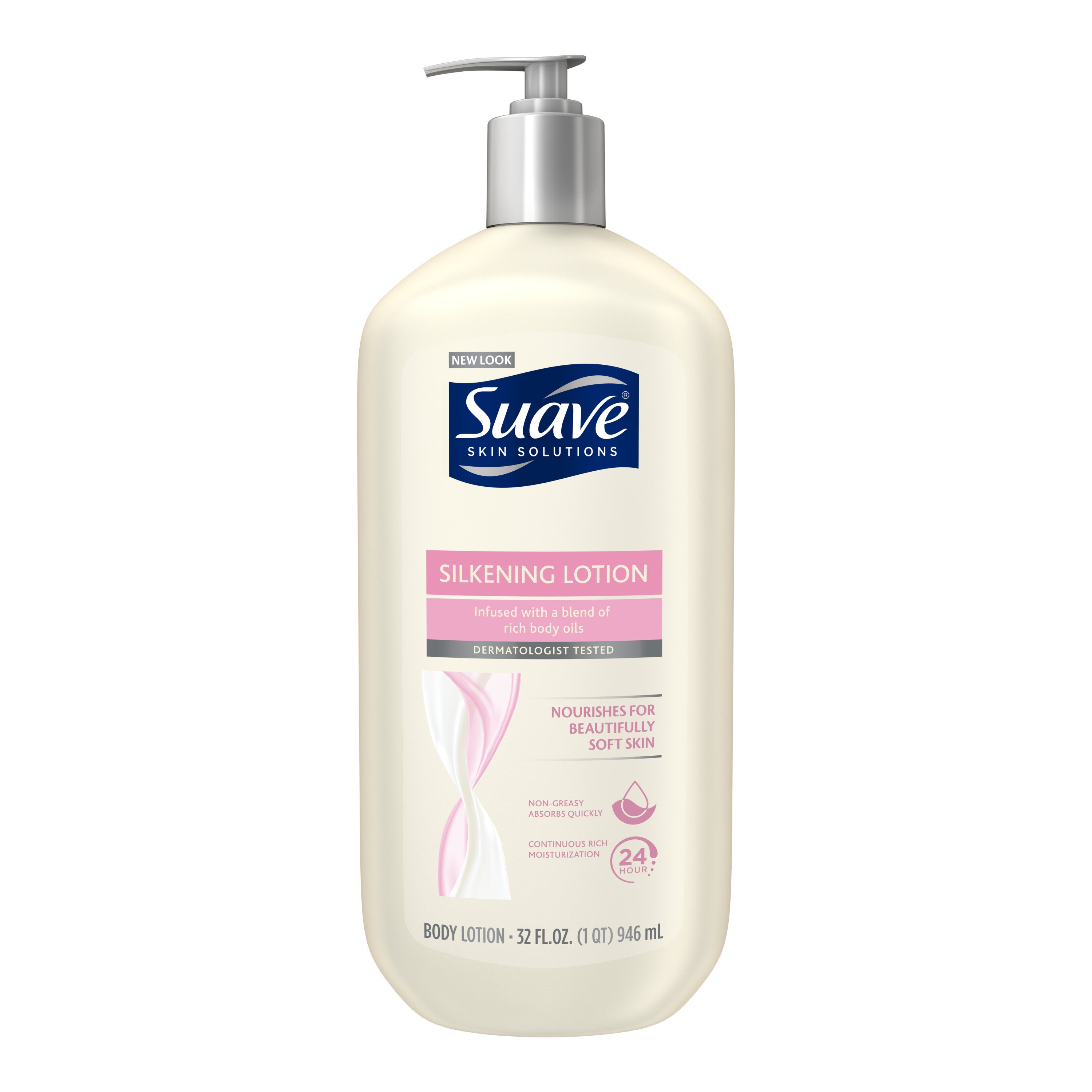 Suave Skin Solutions Silkening Lotion - Shop Body lotion at H-E-B