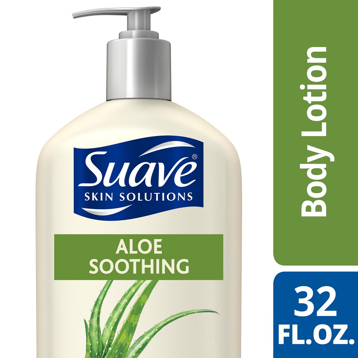 Suave Skin Solutions Soothing with Aloe Body Lotion - Shop Body lotion ...