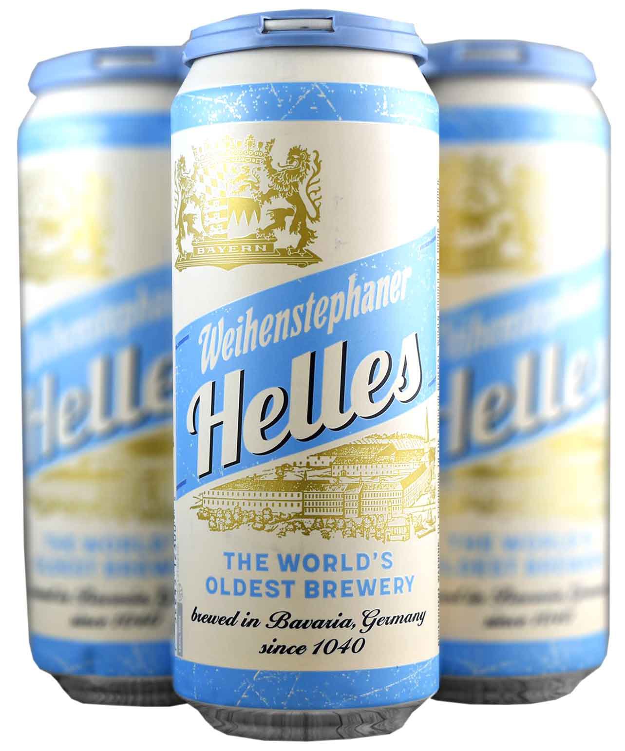 Weihenstephan Helles Lager, 16.9 oz Cans - Shop Beer at H-E-B