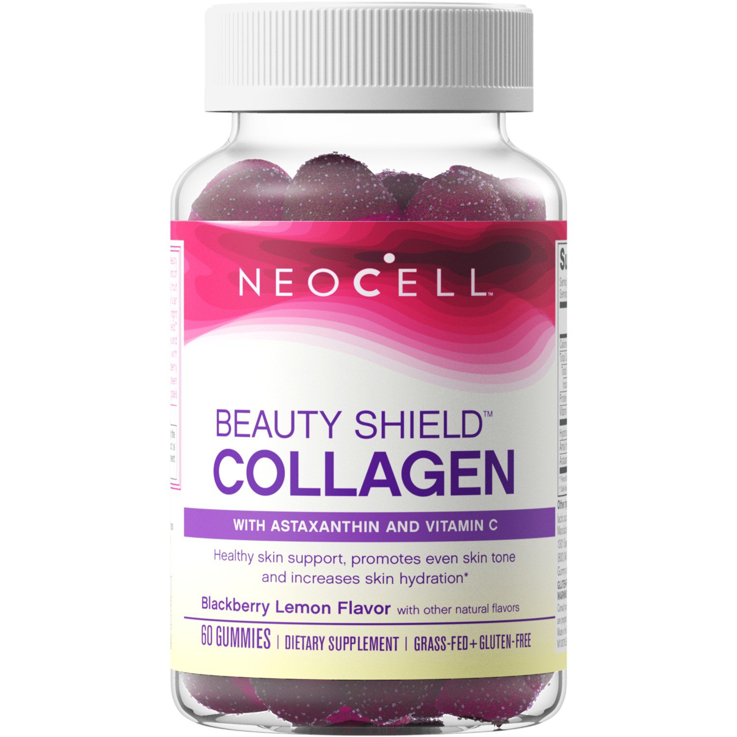 Neocell Beauty Shield Grass Fed Collagen Gummies - Shop Herbs ...