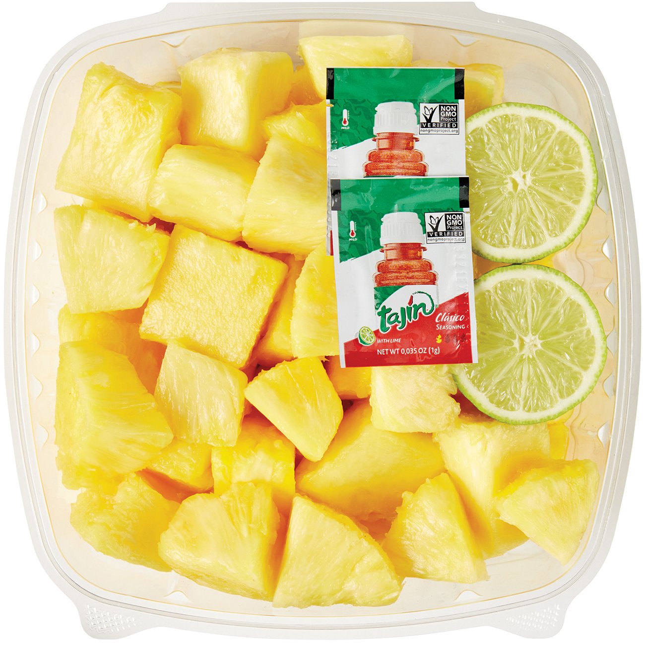 H-E-B Fresh Cut Pineapple with Lime & Tajín - Extra Large - Shop ...