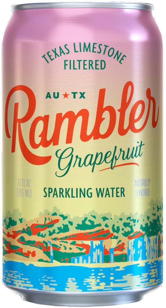 Rambler Grapefruit Sparkling Water - Shop Water at H-E-B