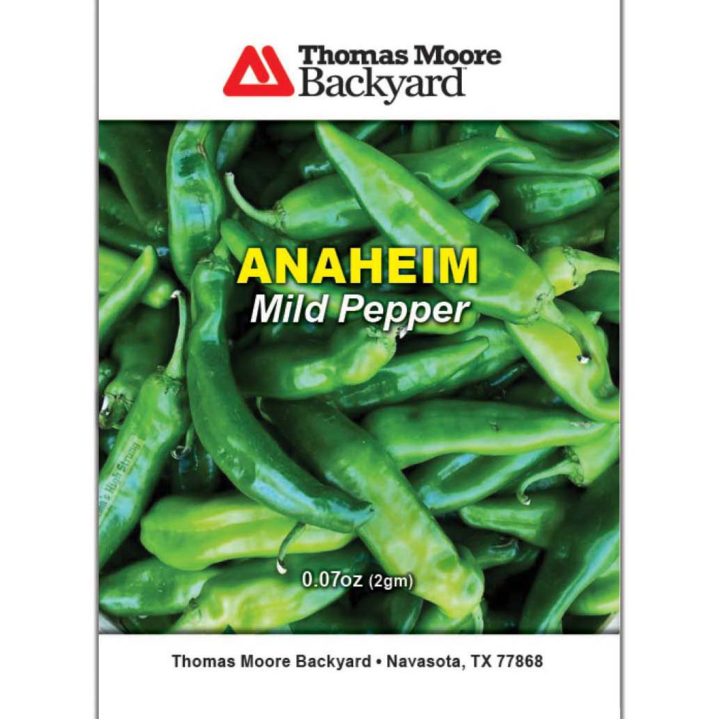 Thomas Moore Backyard Anaheim Mild Pepper Seed Packet - Shop Patio ...