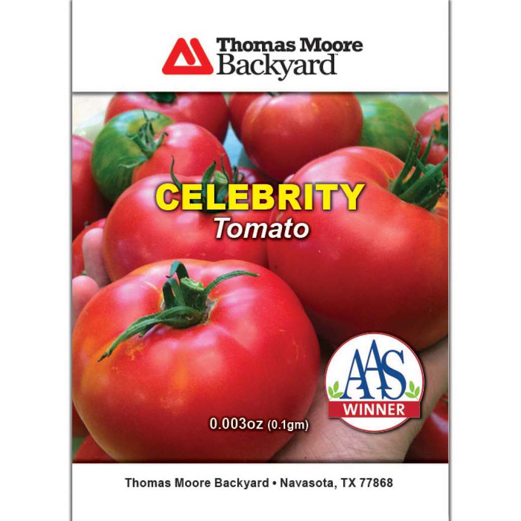 Thomas Moore Backyard Celebrity Tomato Seed Packet - Shop Seeds at H-E-B