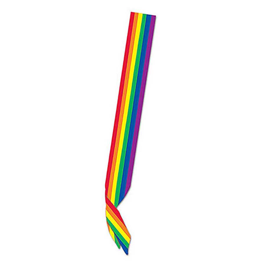 Beistle Rainbow Satin Sash - Shop Party decor at H-E-B