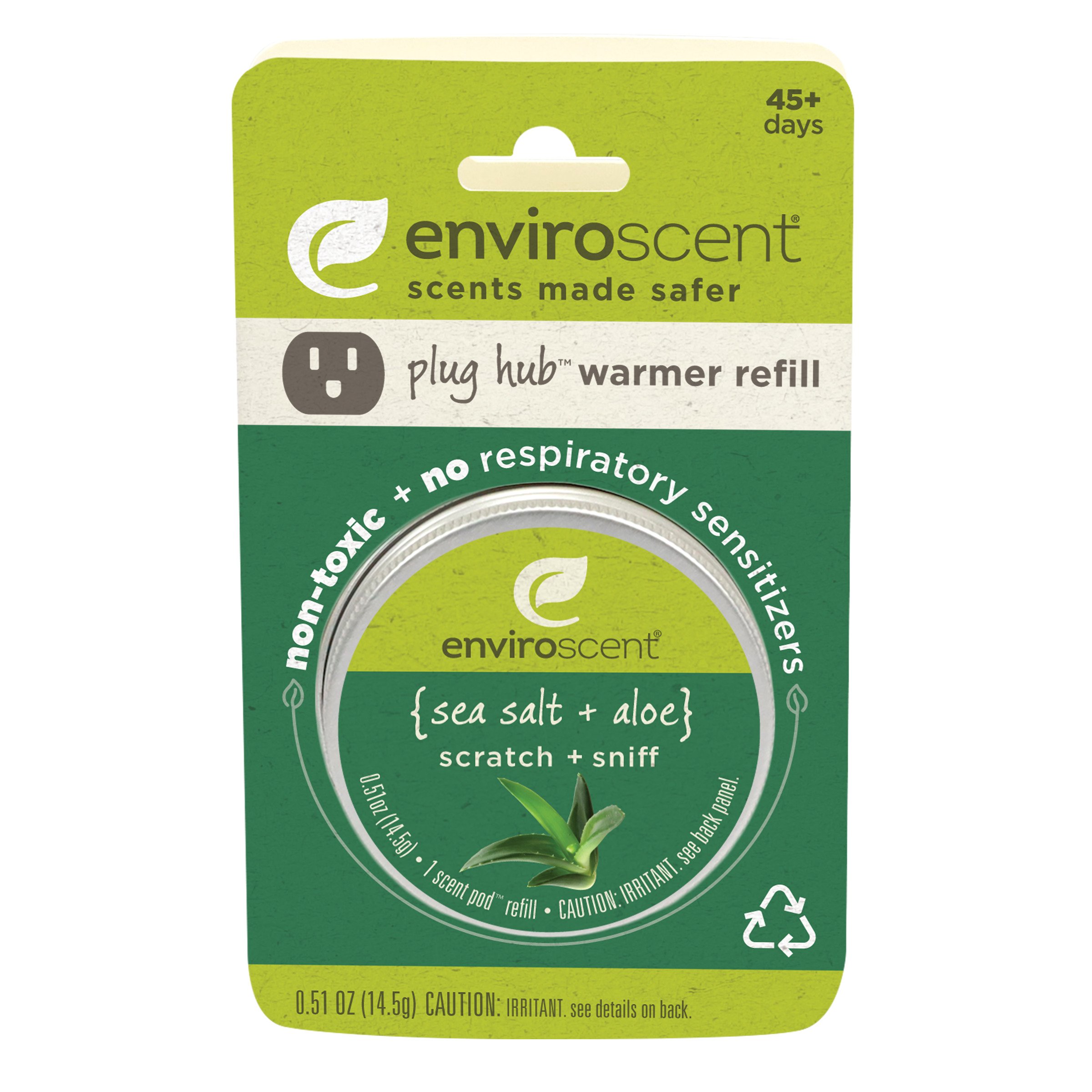 Enviroscent Plug Hub Scent Pod Refill, Non-Toxic Plug-In Air Freshener ...