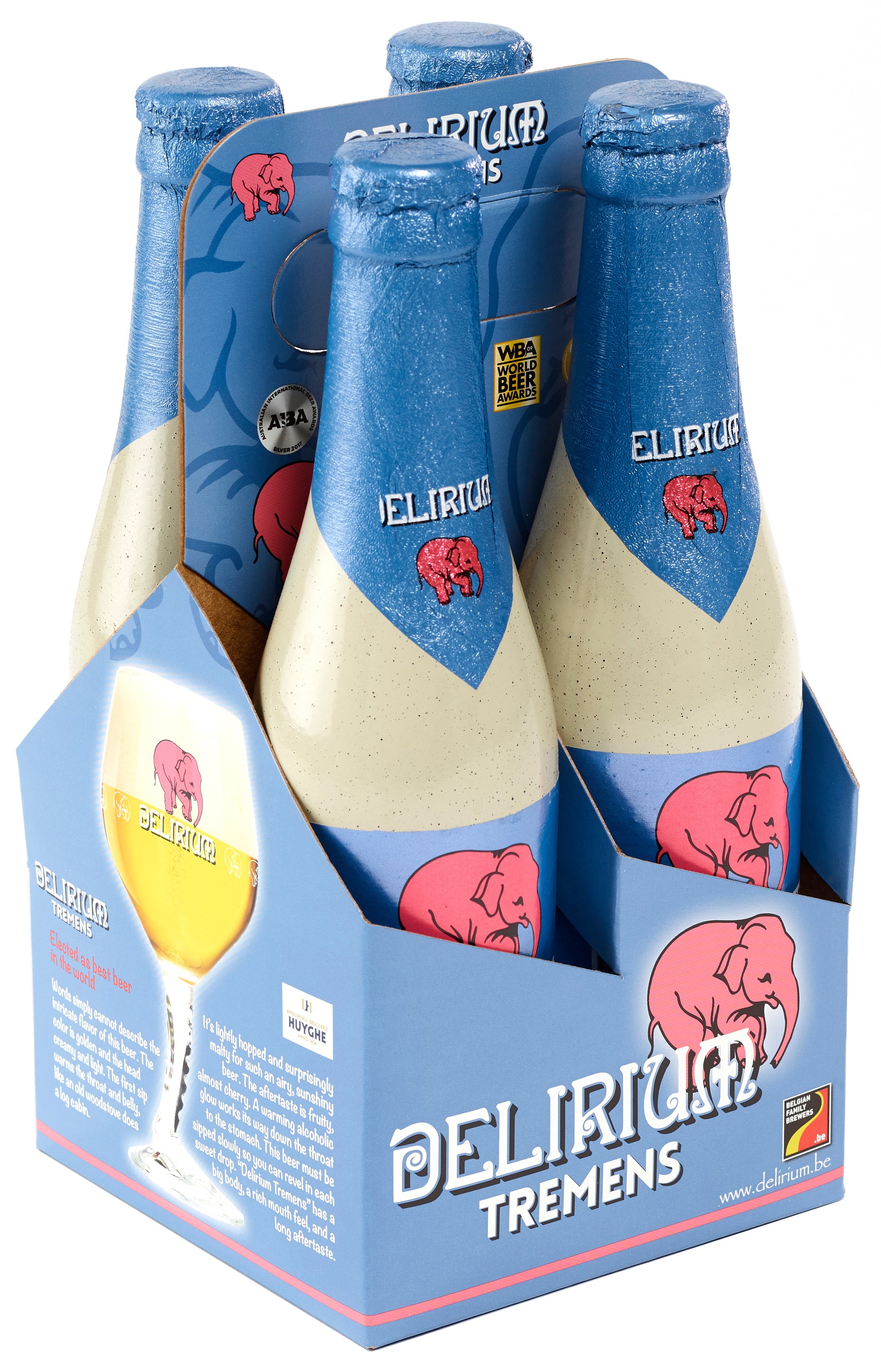 Delirium Tremens Beer 4 pk Bottles - Shop Beer at H-E-B