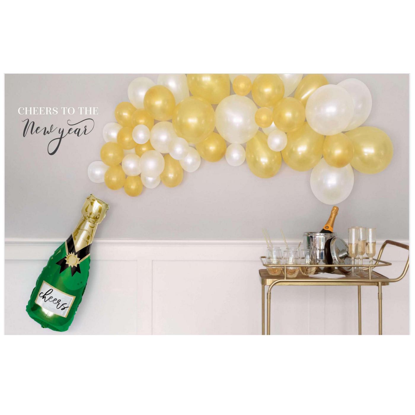 Unique Champagne Balloon Cascade Kit - Shop Seasonal decor at H-E-B