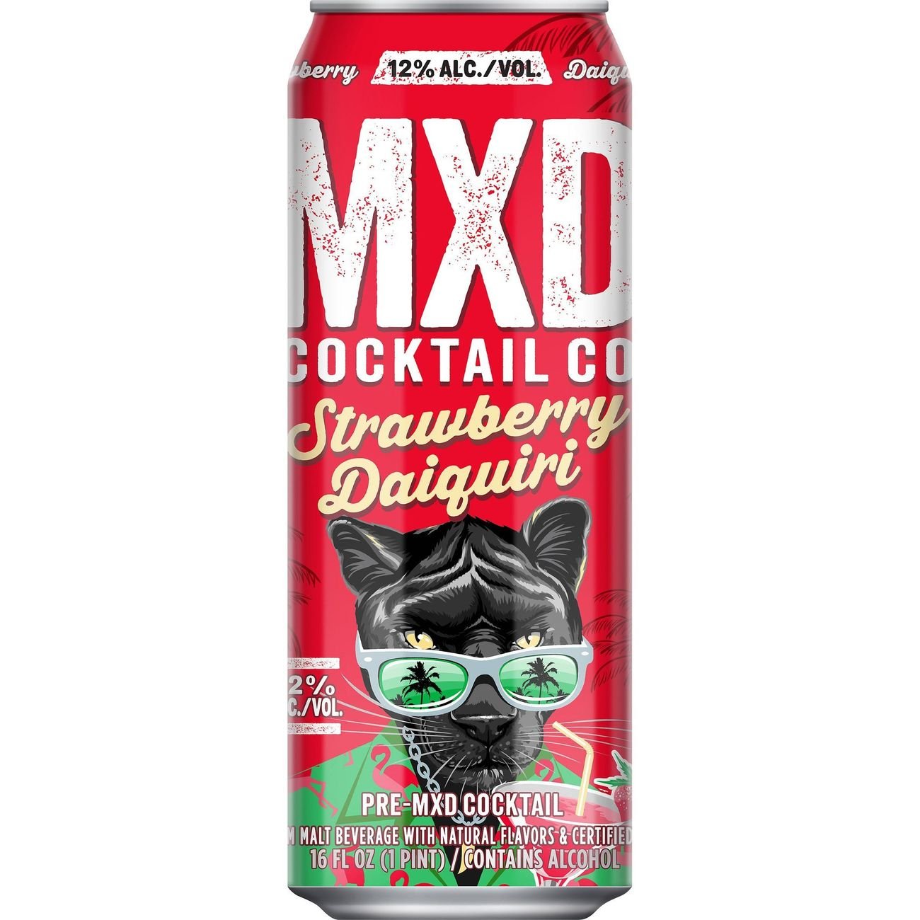 MXD Cocktail Co. Strawberry Daiquiri Can - Shop Malt beverages ...