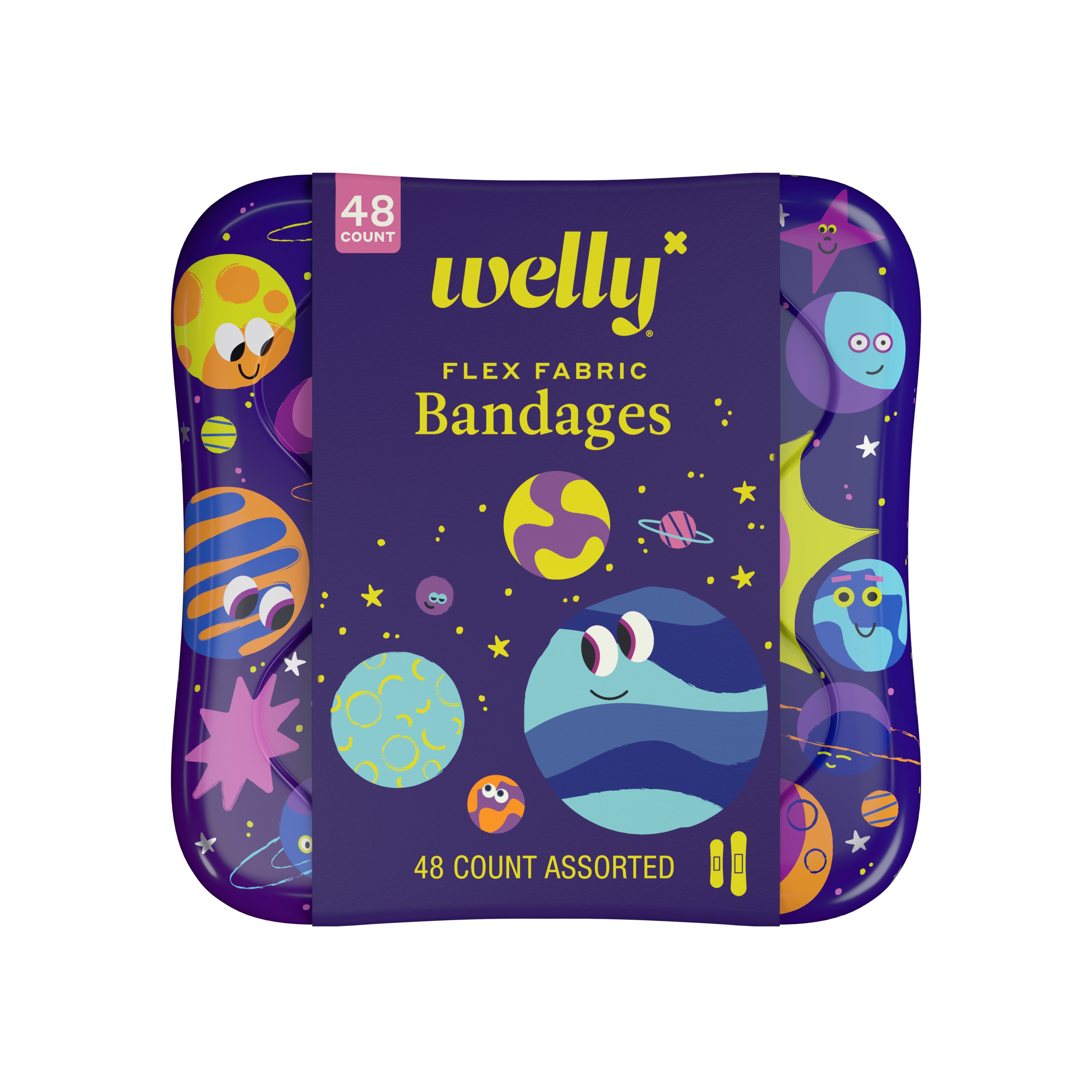 Welly Flex Fabric Bandages - Planet Pals, Assorted Sizes - Shop ...
