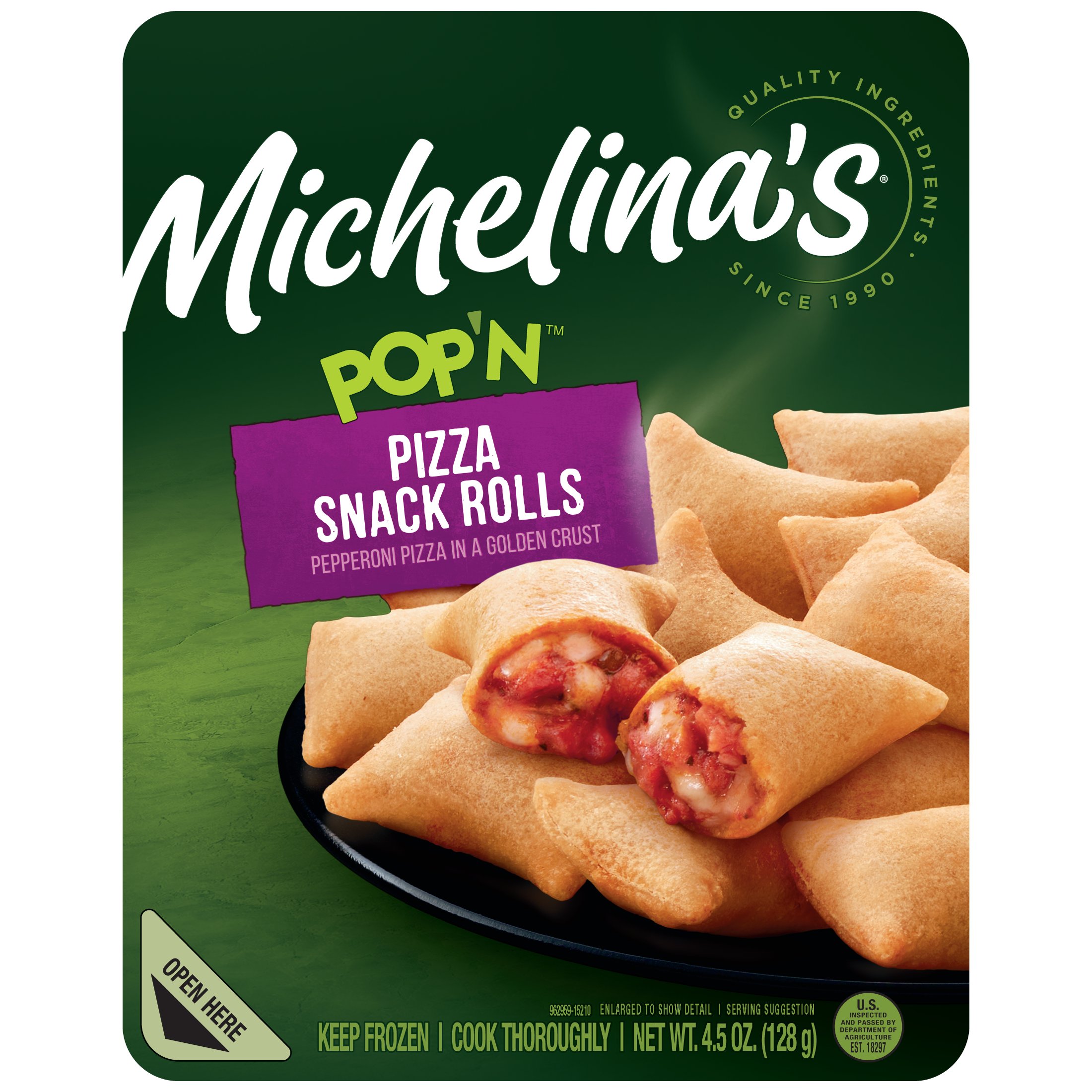 Michelina's Pop'n Frozen Pizza Snack Rolls - Shop Entrees & sides at H-E-B
