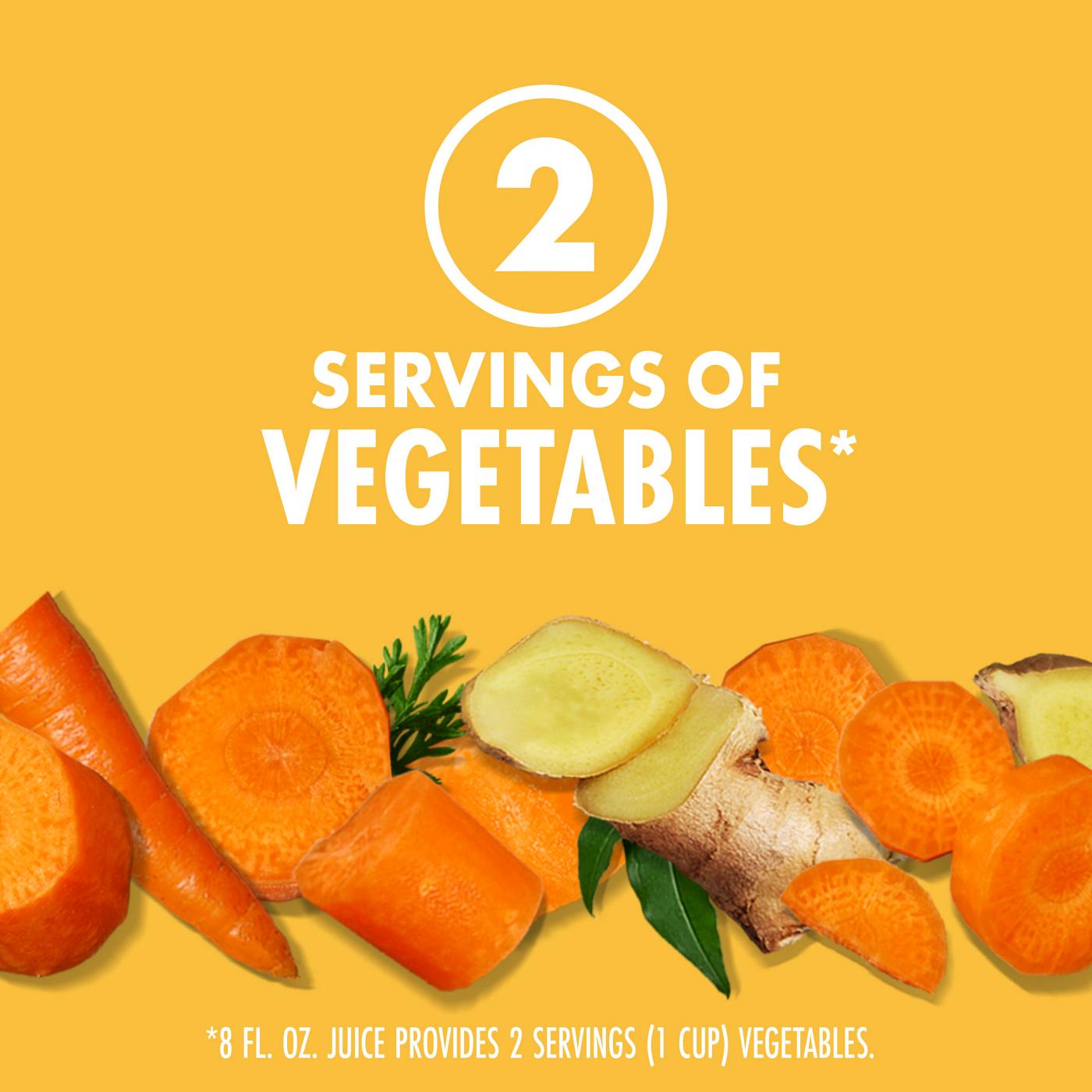 V8 Carrot Ginger 100% Vegetable Juice - Shop Juice at H-E-B