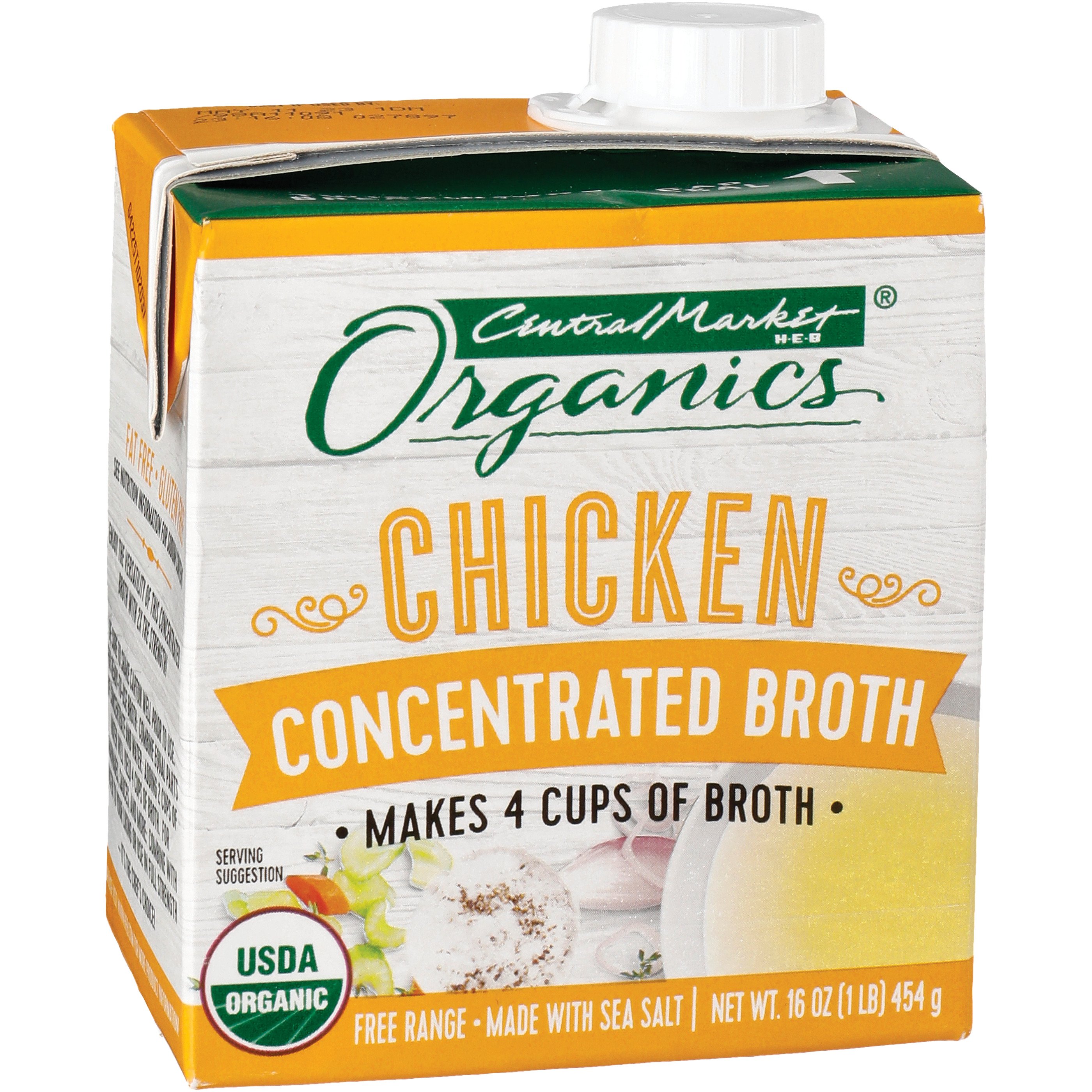Central Market Organics Chicken Concentrated Broth - Shop Broth ...