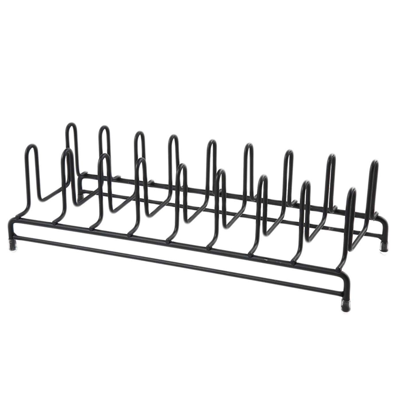 Farberware Pot Lid Black Wire Rack - Shop Sink & kitchen organizers at ...