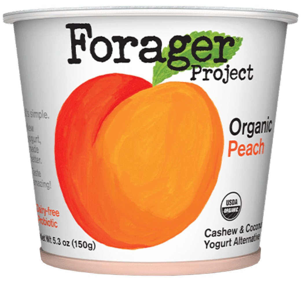 Forager Project Organic Peach Cashewmilk Yogurt - Shop at H-E-B