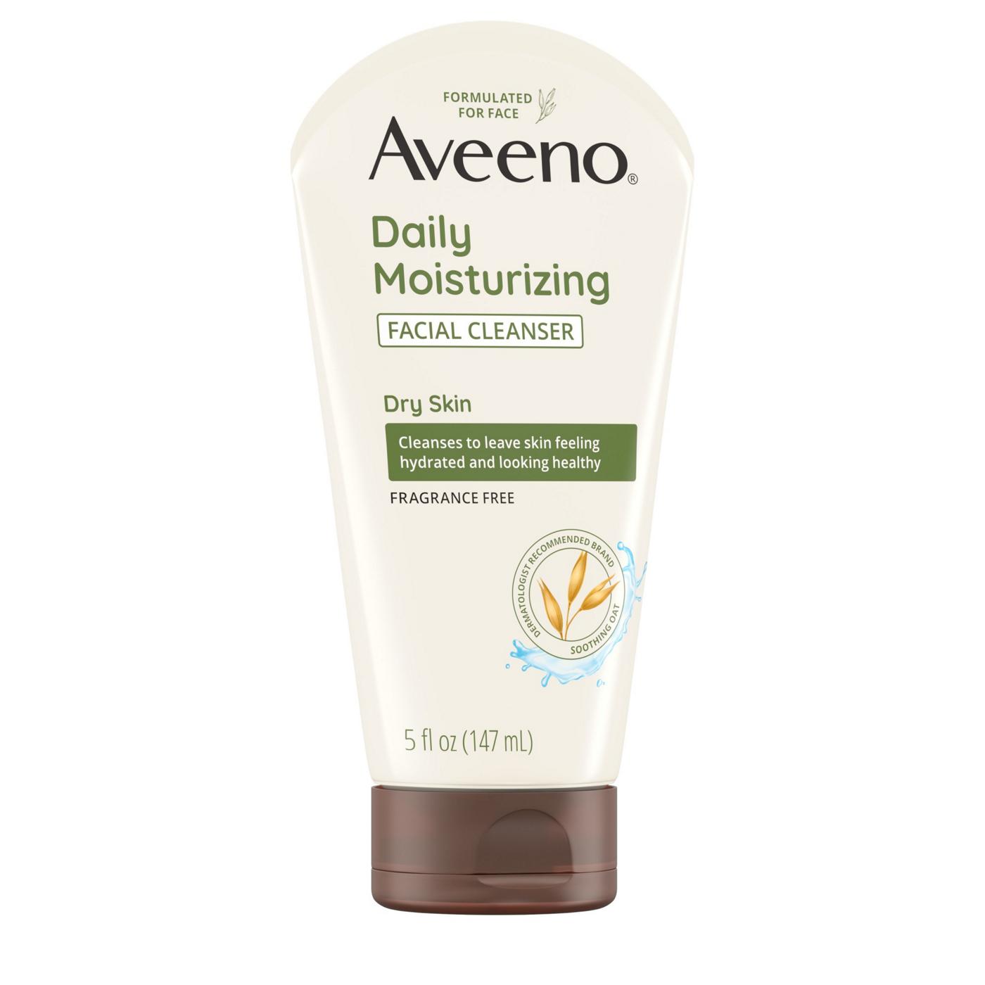 Aveeno Daily Moisturizing Facial Cleanser - Shop Facial cleansers ...