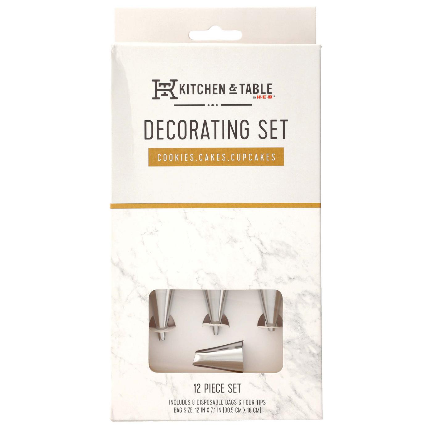Kitchen & Table by H-E-B Decorating Set - Shop Baking tools at H-E-B