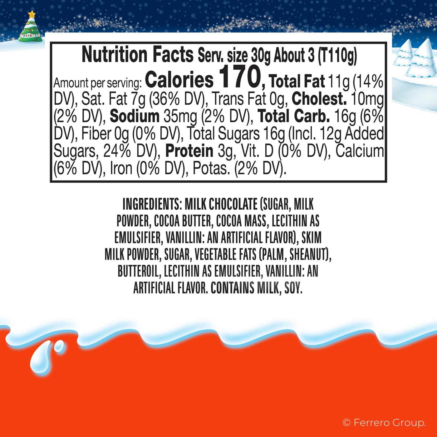 Kinder Milk Chocolate Hollow Christmas Santa - Shop Candy at H-E-B Kinder Milk Chocolate Hollow Christmas Santa - Shop Candy at H-E-B