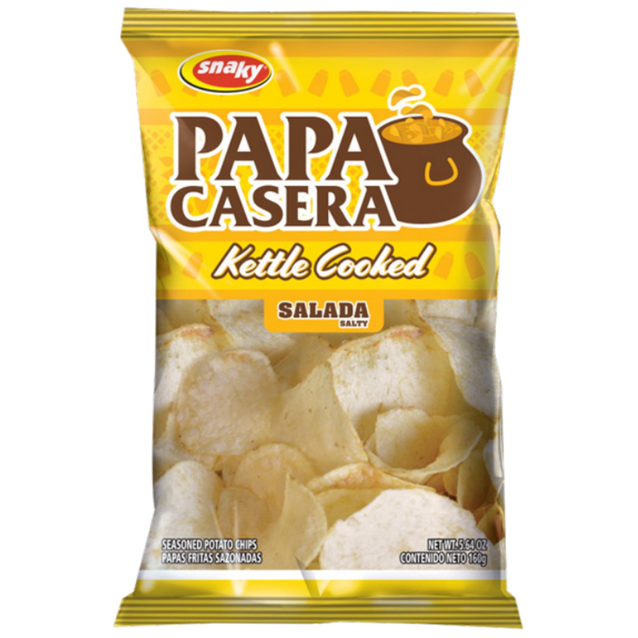 Snaky Papa Casera Salada Kettle Cooked Chips - Shop Chips at H-E-B