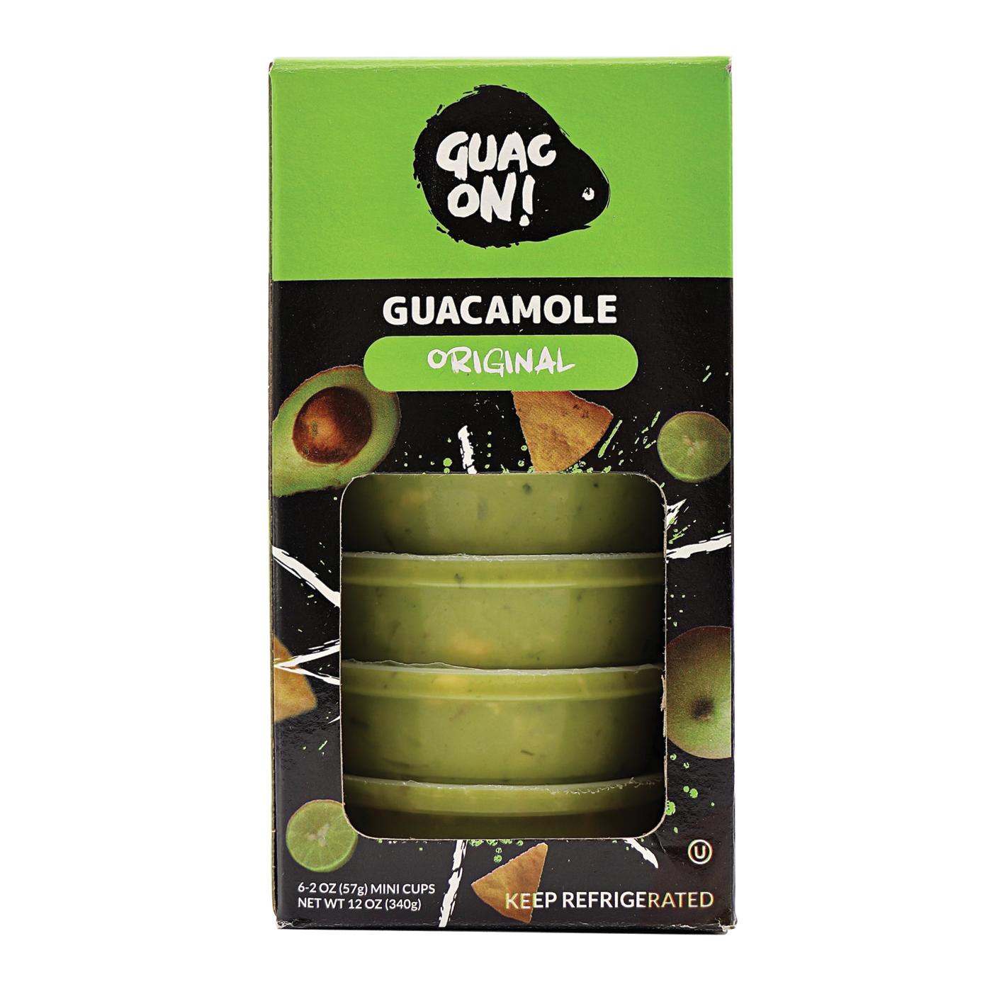Guac On! Original Guacamole Mini Cups - Shop Dip at H-E-B
