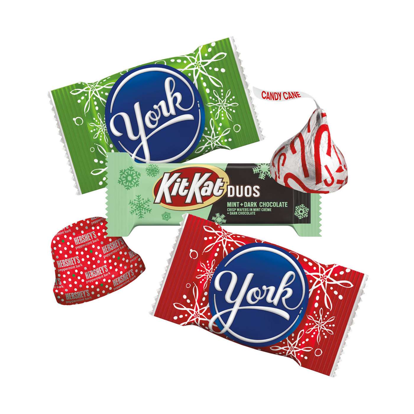 Hershey's Mint Holiday Assortment - Shop Candy at H-E-B