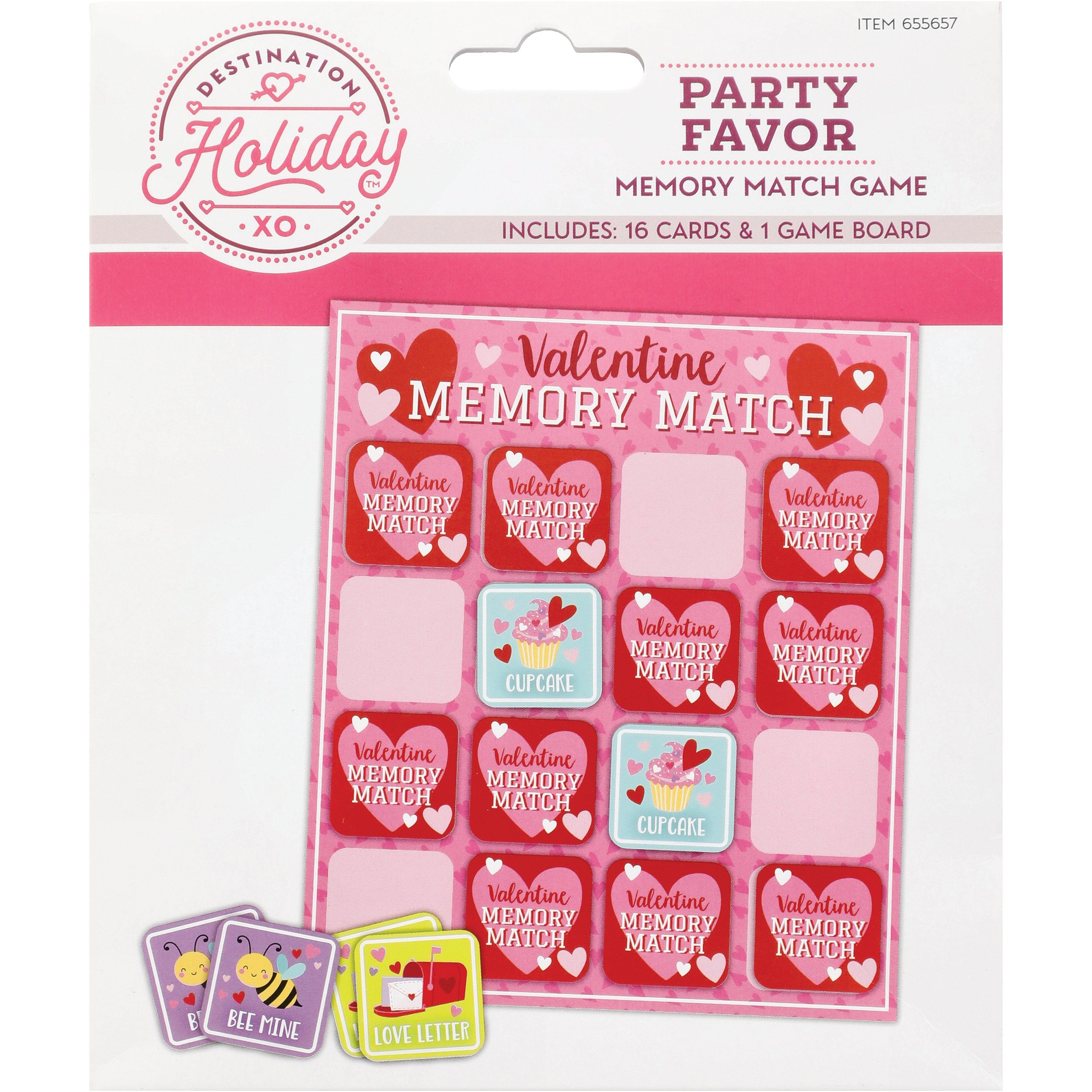 Destination Holiday Valentine Memory Match Game - Shop Favors at H-E-B