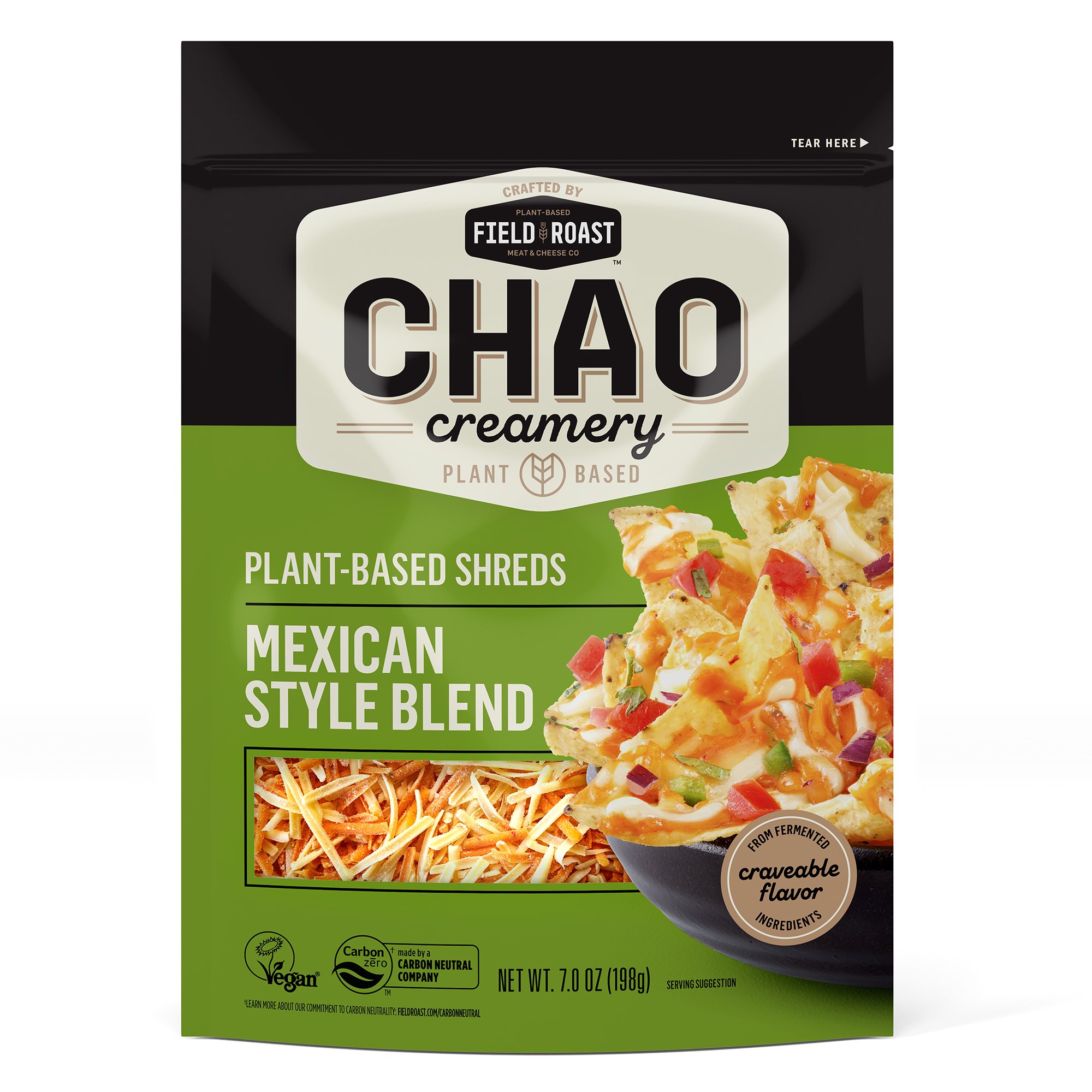 Field Roast Mexican Style Blend Plant-Based Chao Shreds - Shop Cheese ...