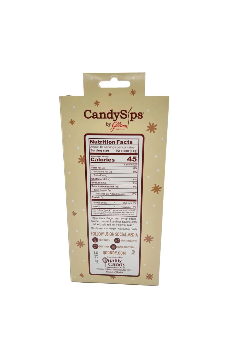 CandySips Assorted Flavor Christmas Candy Straws - Shop Candy at H-E-B