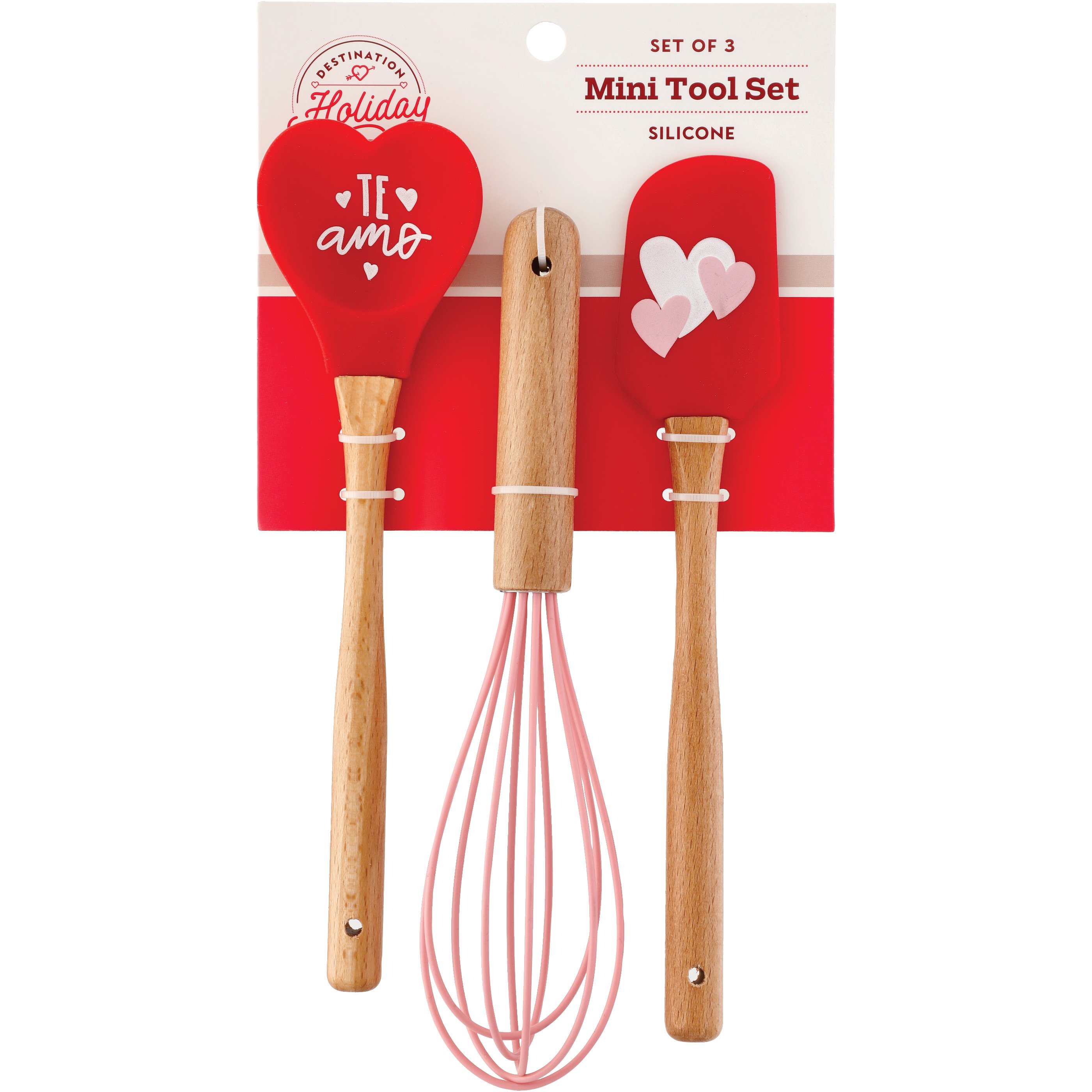 Destination Holiday Silicone Valentine Mini Tool Set - Shop Utensils ...