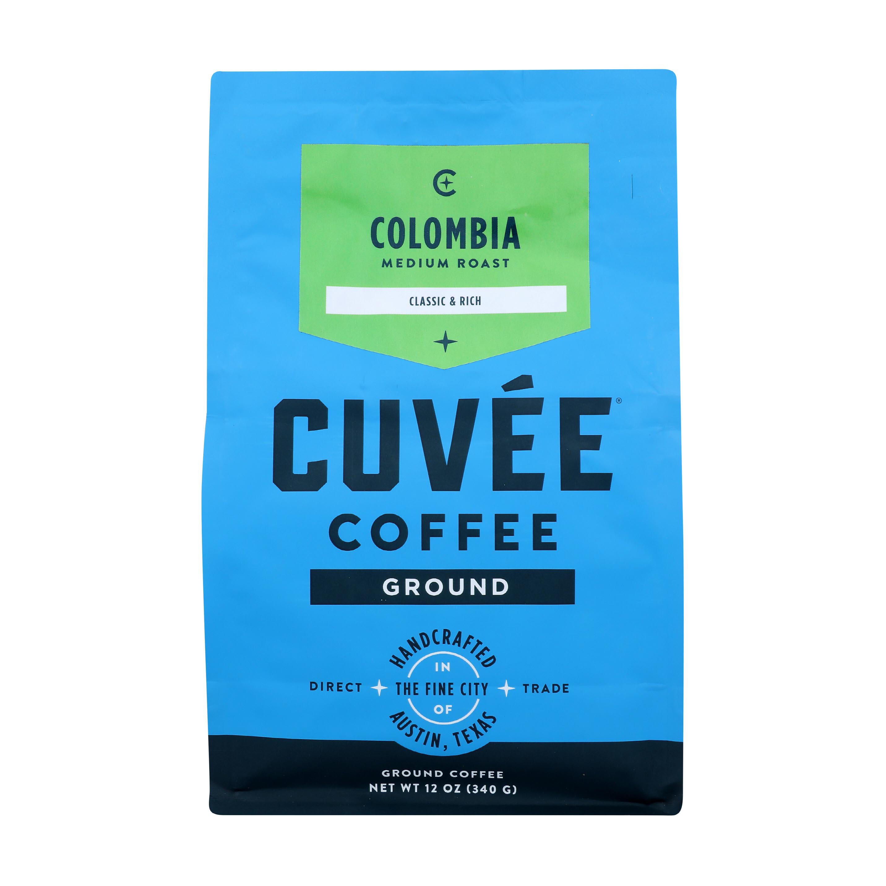Cuvee Coffee Colombian Medium Roast Ground Coffee - Shop Coffee at H-E-B