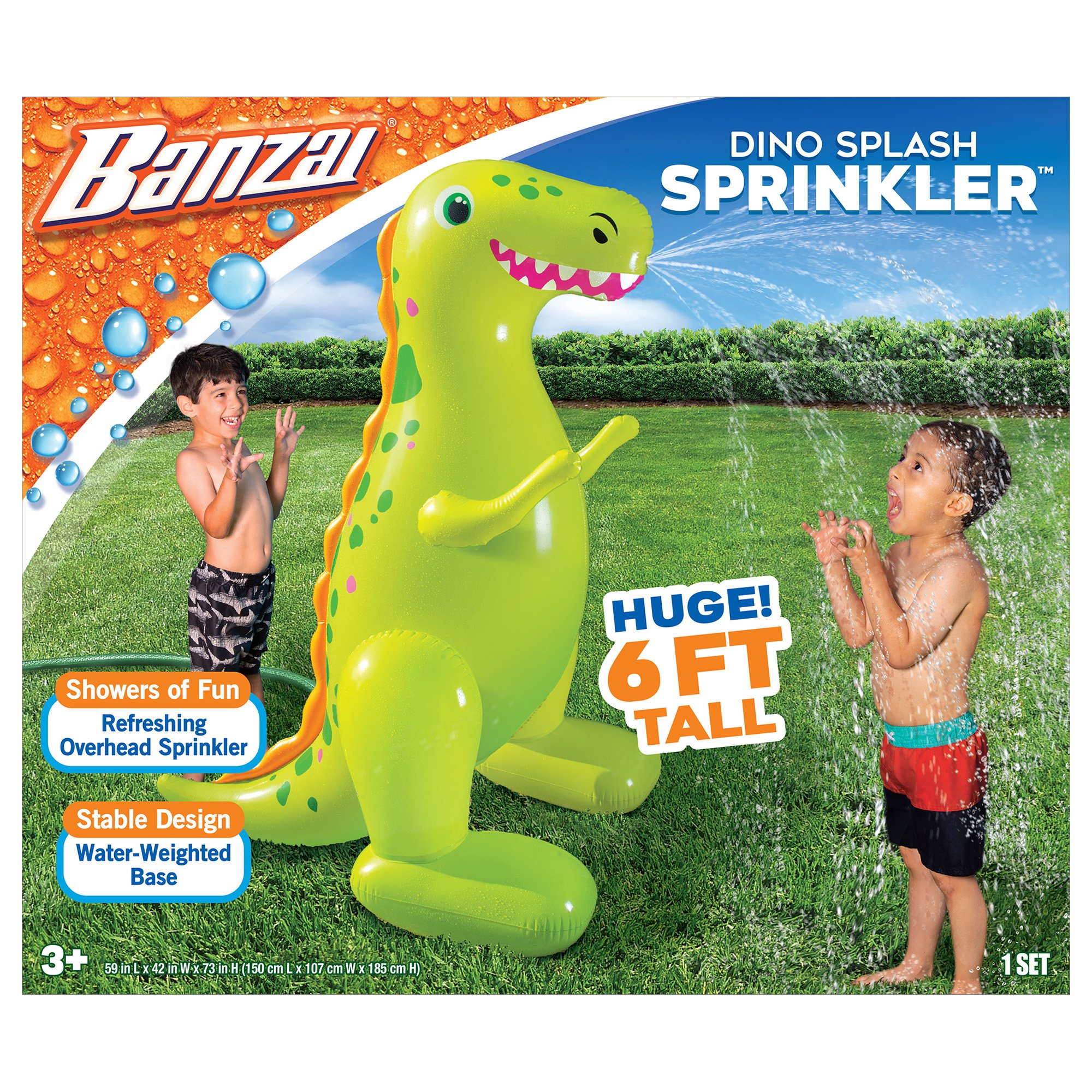 Banzai Dino Splash Water Sprinkler - Shop Yard & sandbox toys at H-E-B