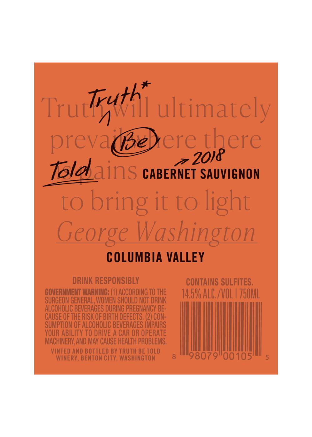 Truth Be Told Cabernet Sauvignon - Shop Wine at H-E-B