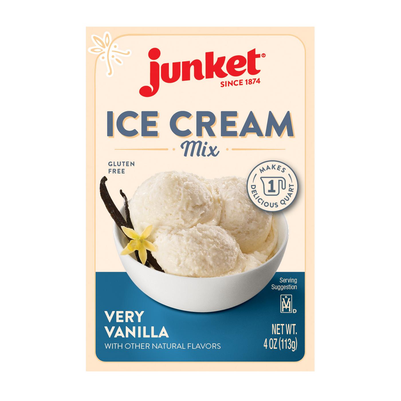 Junket Very Vanilla Ice Cream Mix - Shop Pudding & gelatin mix at H-E-B