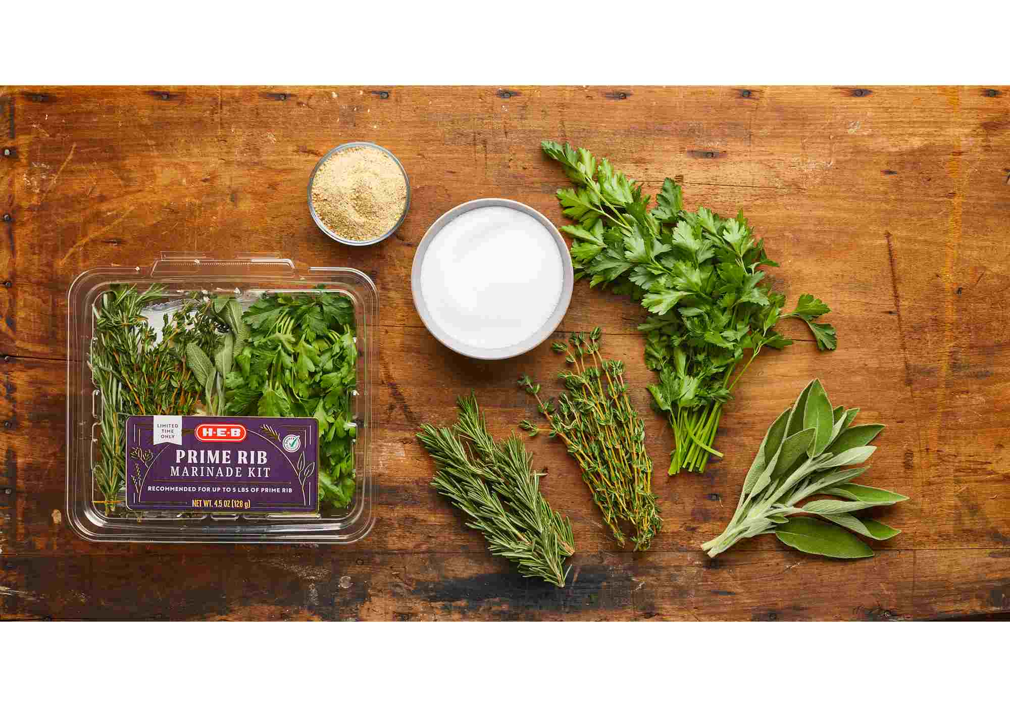 H-E-B Prime Rib Marinade Kit - Shop Herbs at H-E-B