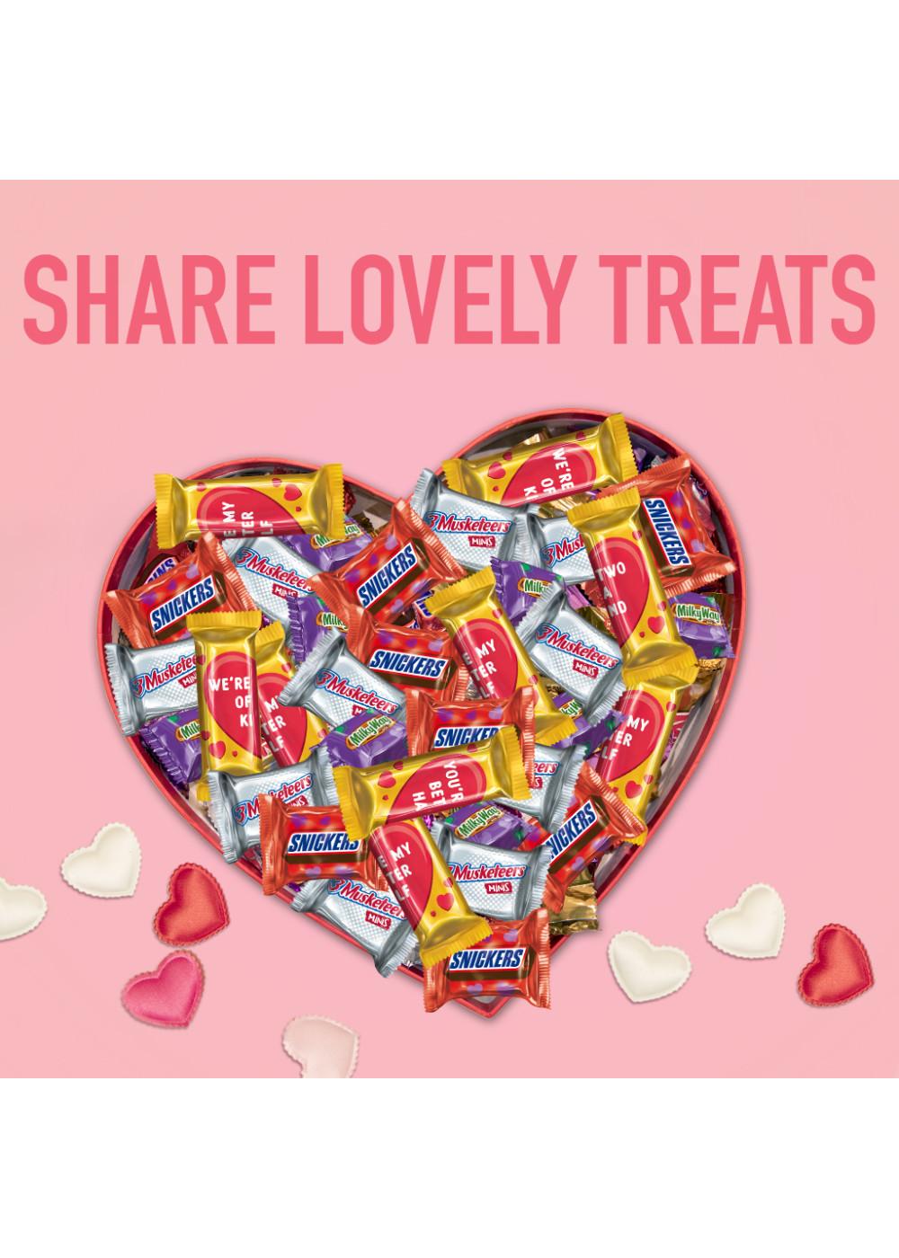 Snickers, Twix, Milky Way & 3 Musketeers Candy Dish Minis Assorted ...