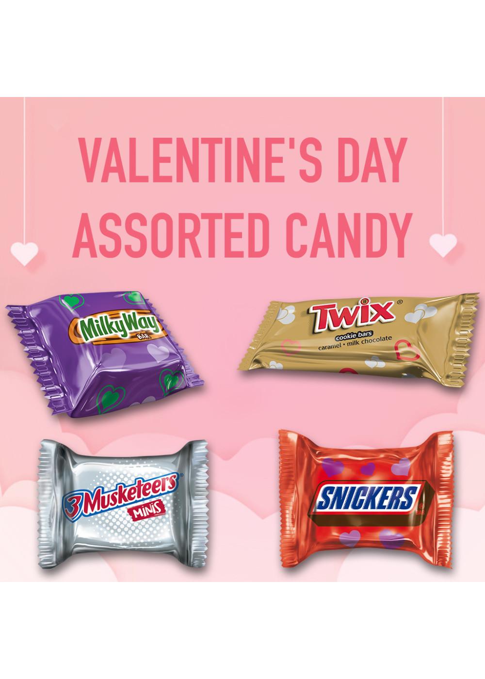 Snickers, Twix, Milky Way & 3 Musketeers Candy Dish Minis Assorted ...