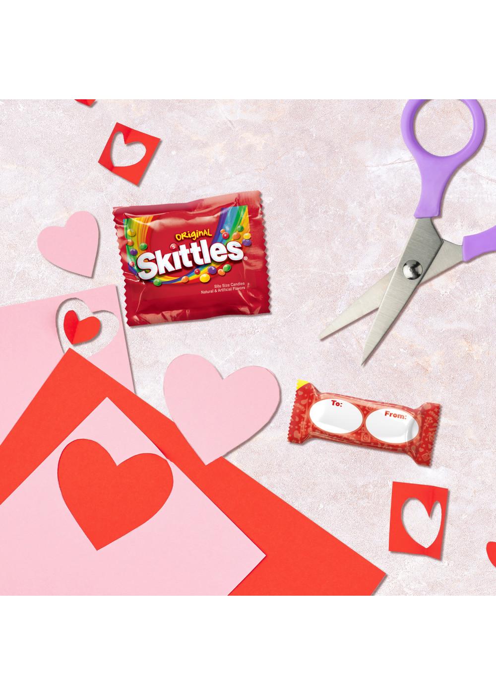 Skittles & Starburst Fun Size Valentine Exchange Candy - Shop Candy at ...