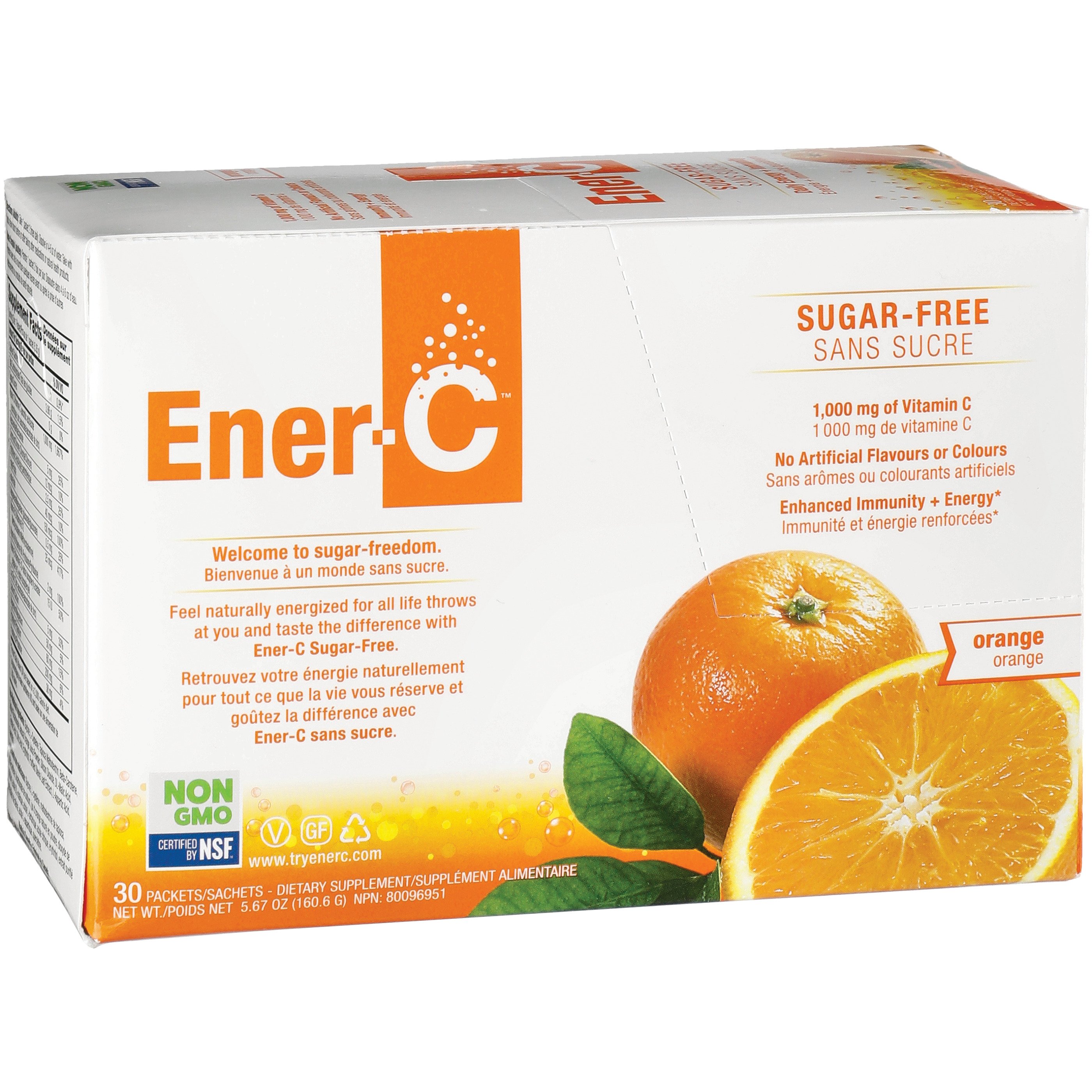 Ener-C Sugar Free Orange Packets - Shop Vitamins A-Z at H-E-B