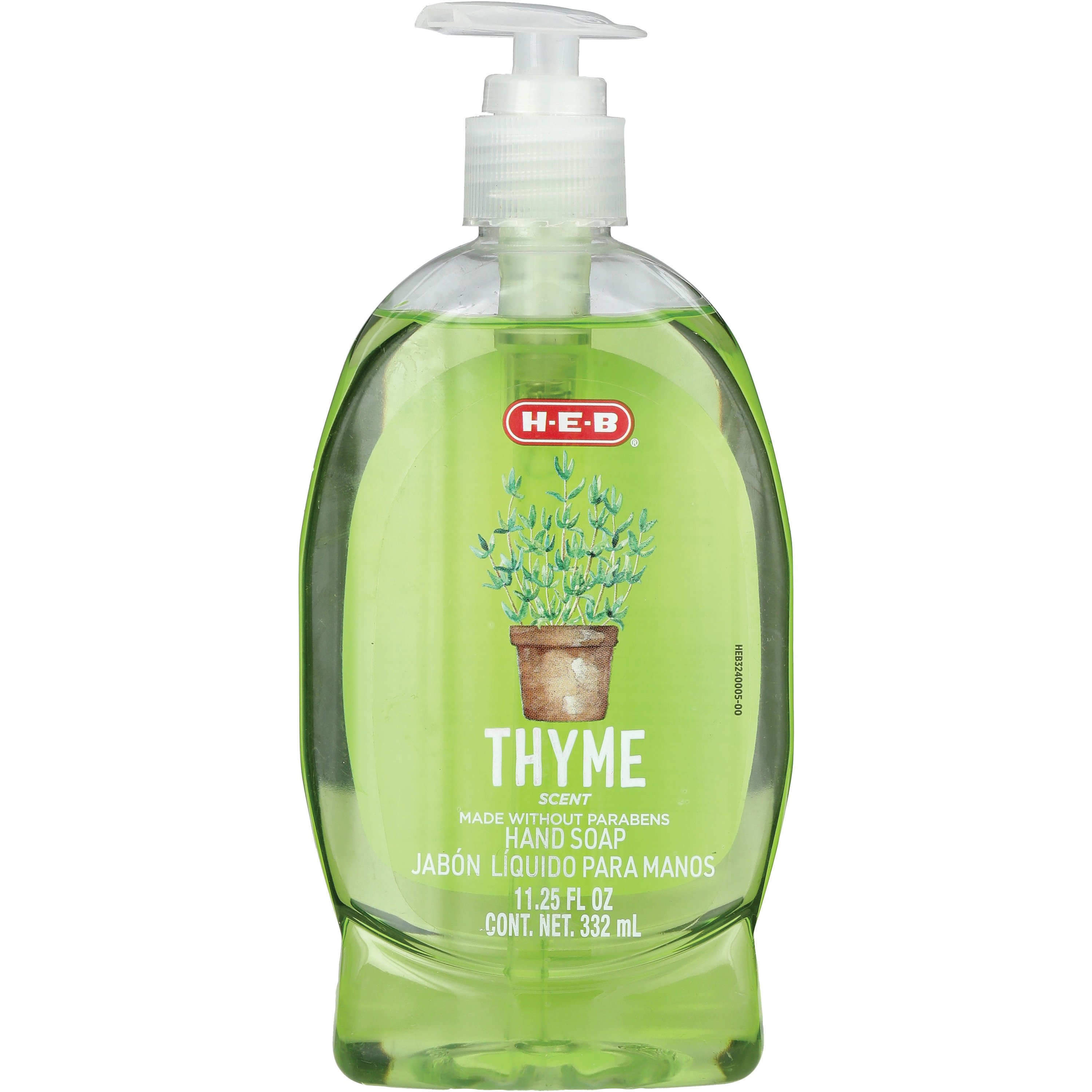 H-E-B Liquid Hand Soap - Thyme - Shop Hand & bar soap at H-E-B
