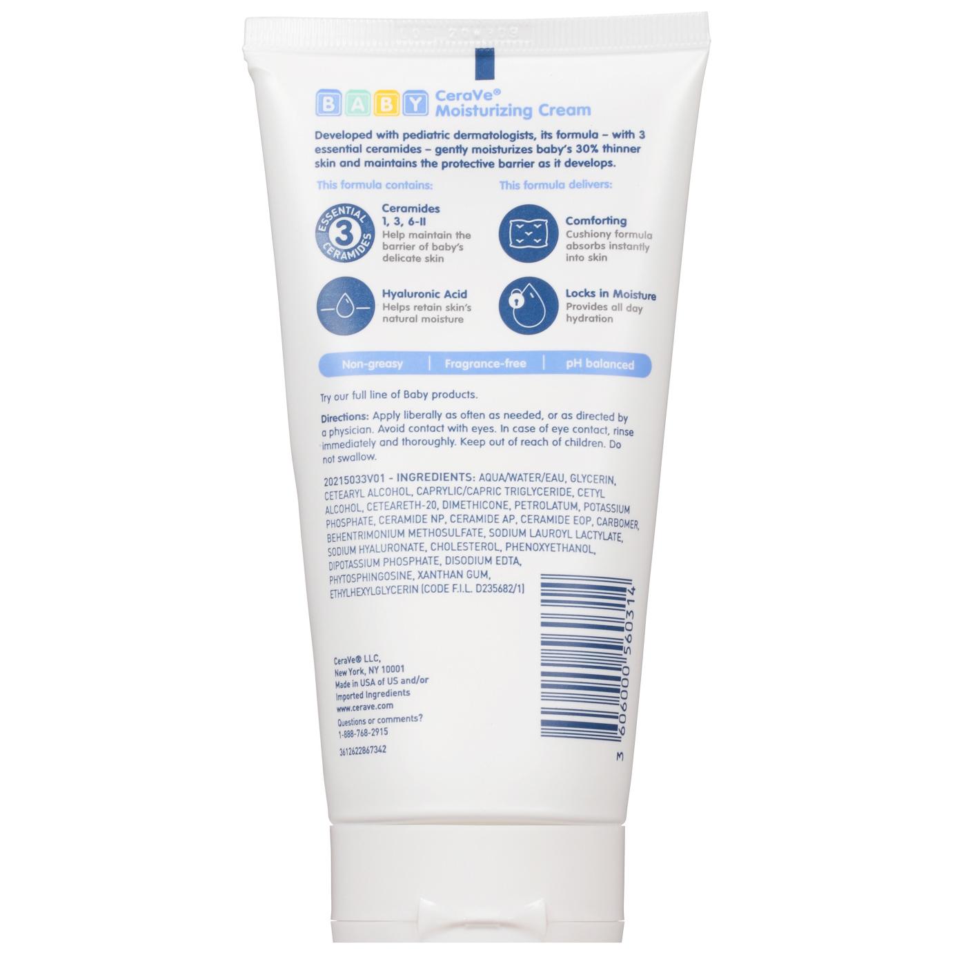 CeraVe Baby Moisturizing Cream - Shop Lotion & Powder at H-E-B