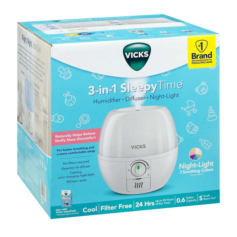 Vicks 3 In 1 Sleepy Time Humidifier - Shop Vaporizers at H-E-B