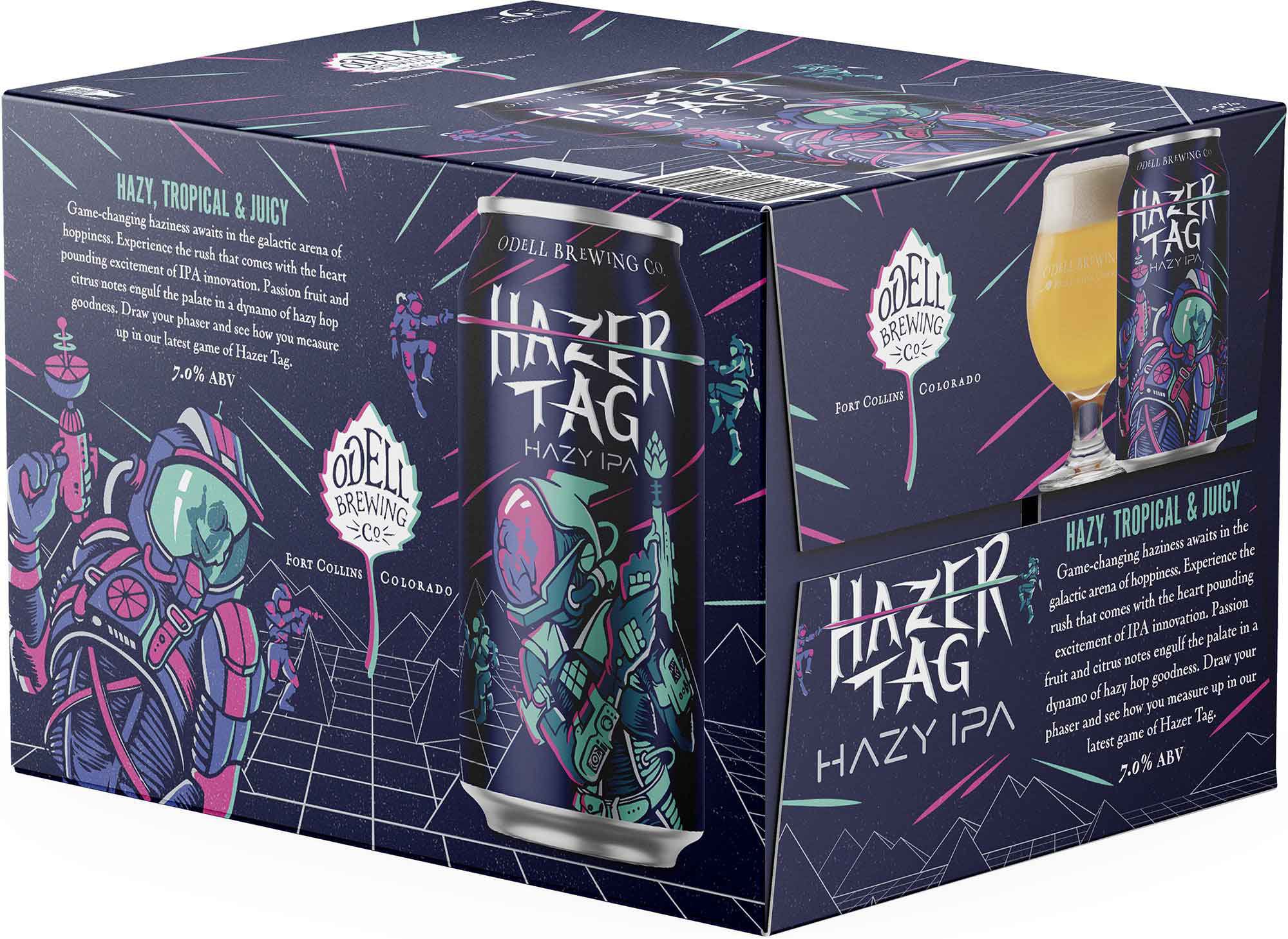 Odell Brewing Hazer Tag Hazy IPA Beer 12 oz Cans - Shop Beer at H-E-B
