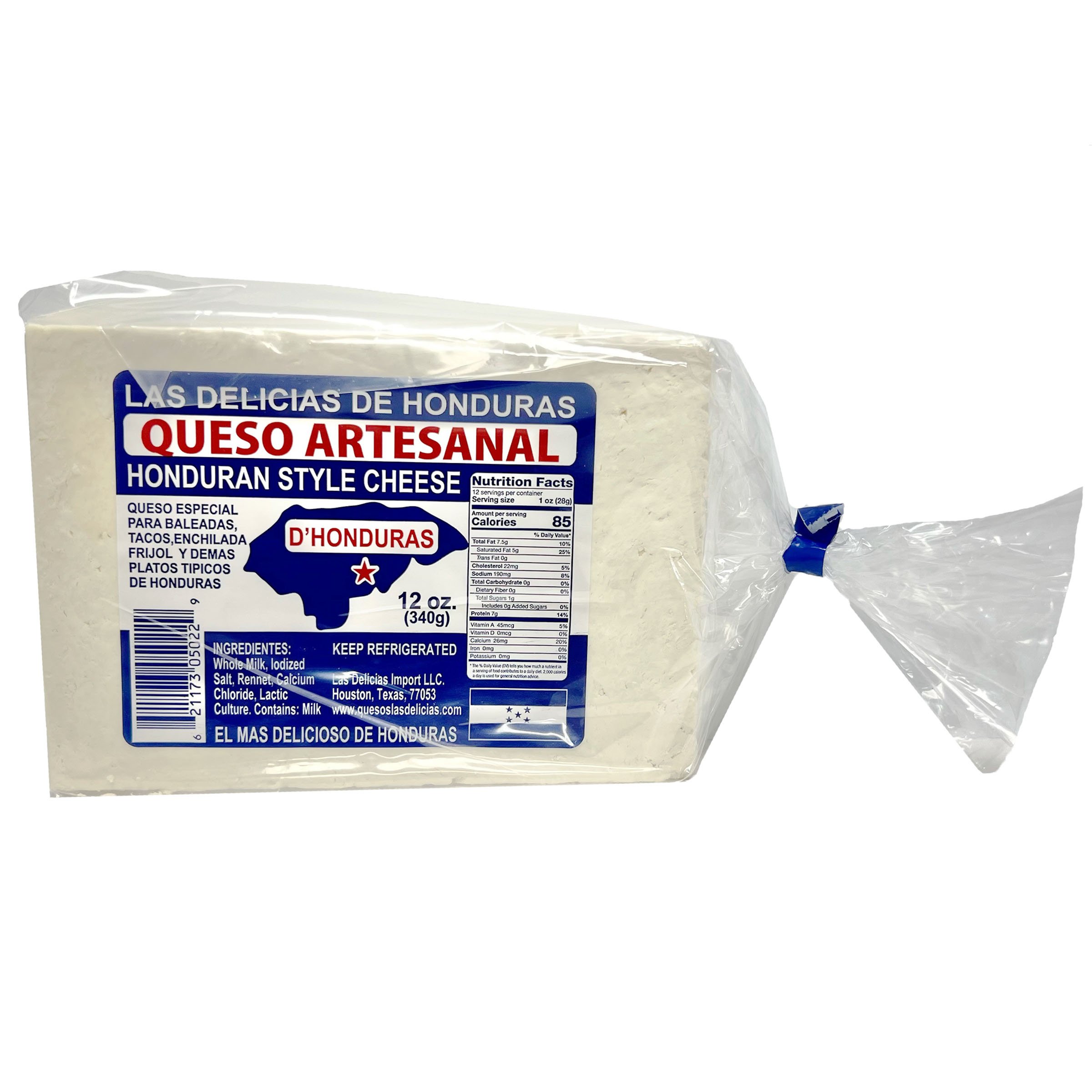 Las Delicias Honduran-Style Queso Artesanal - Shop Cheese at H-E-B