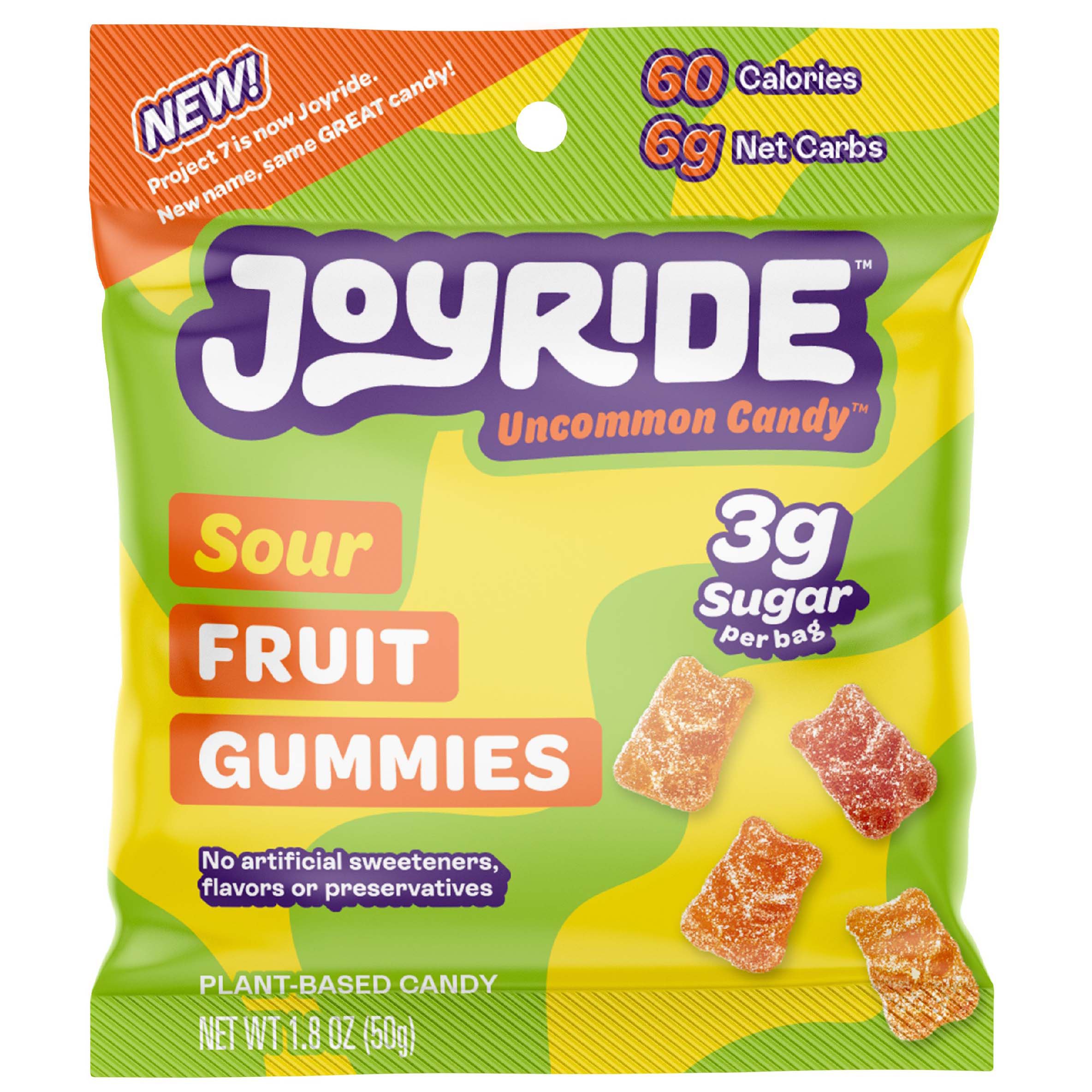 Joyride Sour Fruit Gummies - Shop Candy at H-E-B