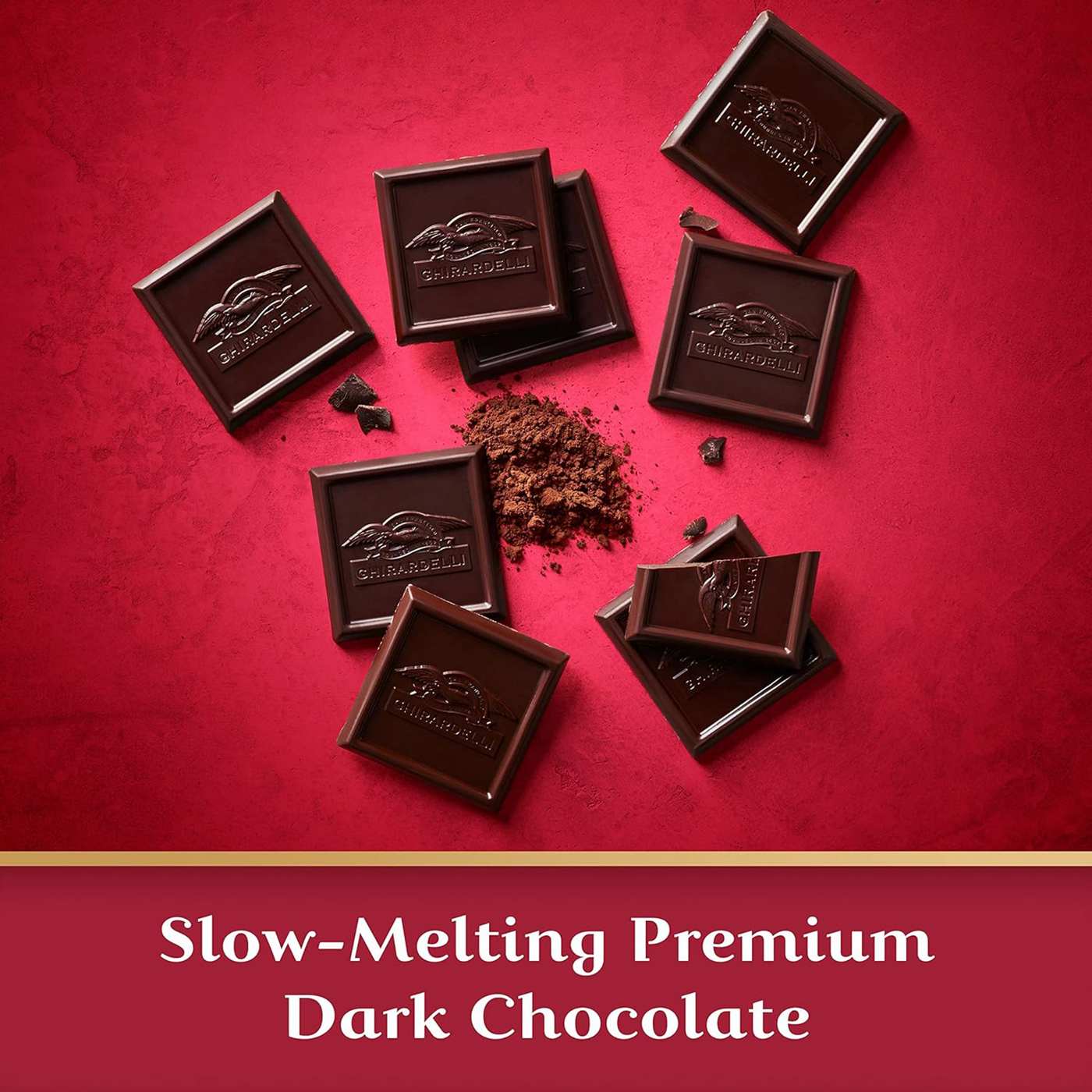 Ghirardelli Dark Chocolate Assortment Squares - Shop Candy at H-E-B