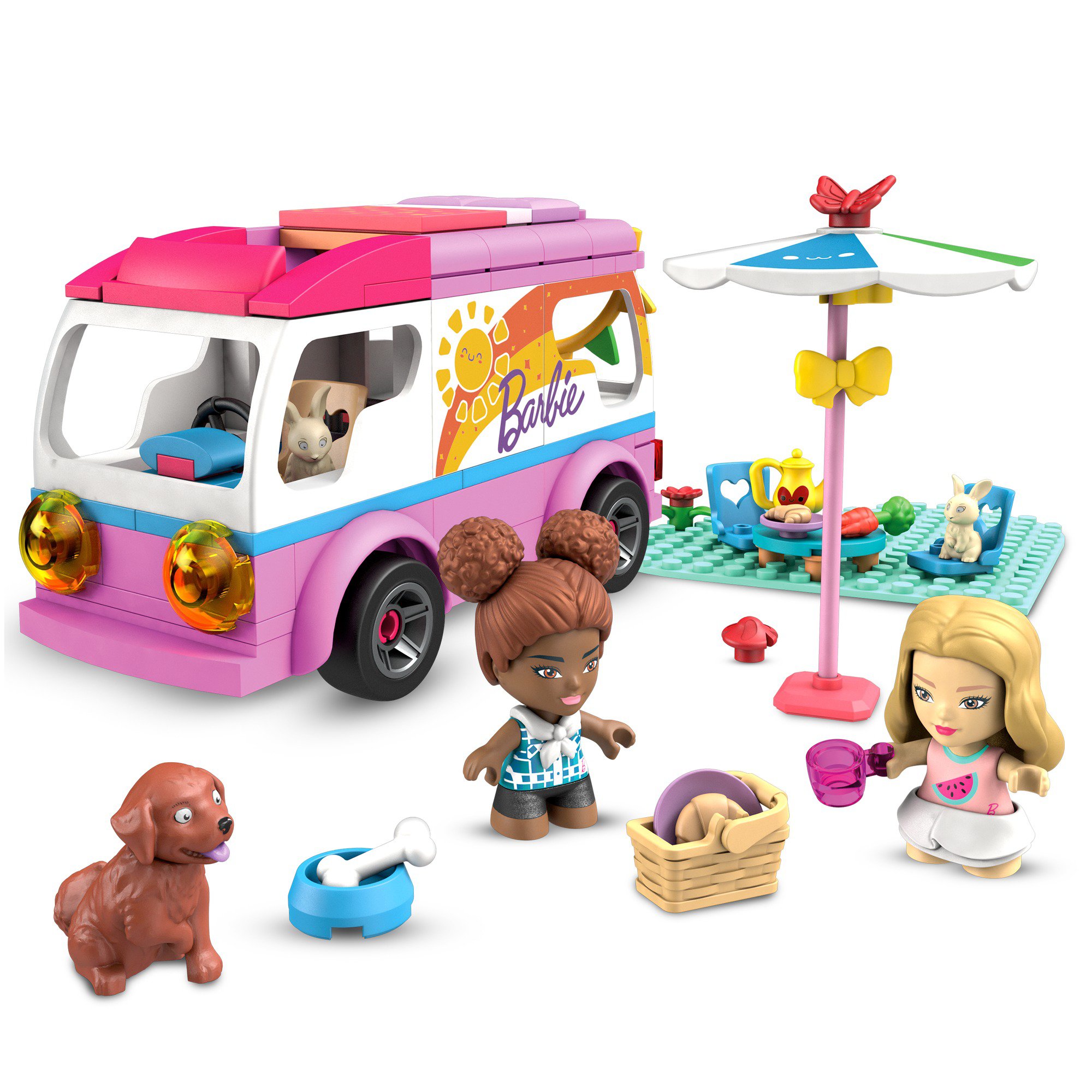 Mega Contrux Barbie Adventure DreamCamper Playset - Shop Lego ...