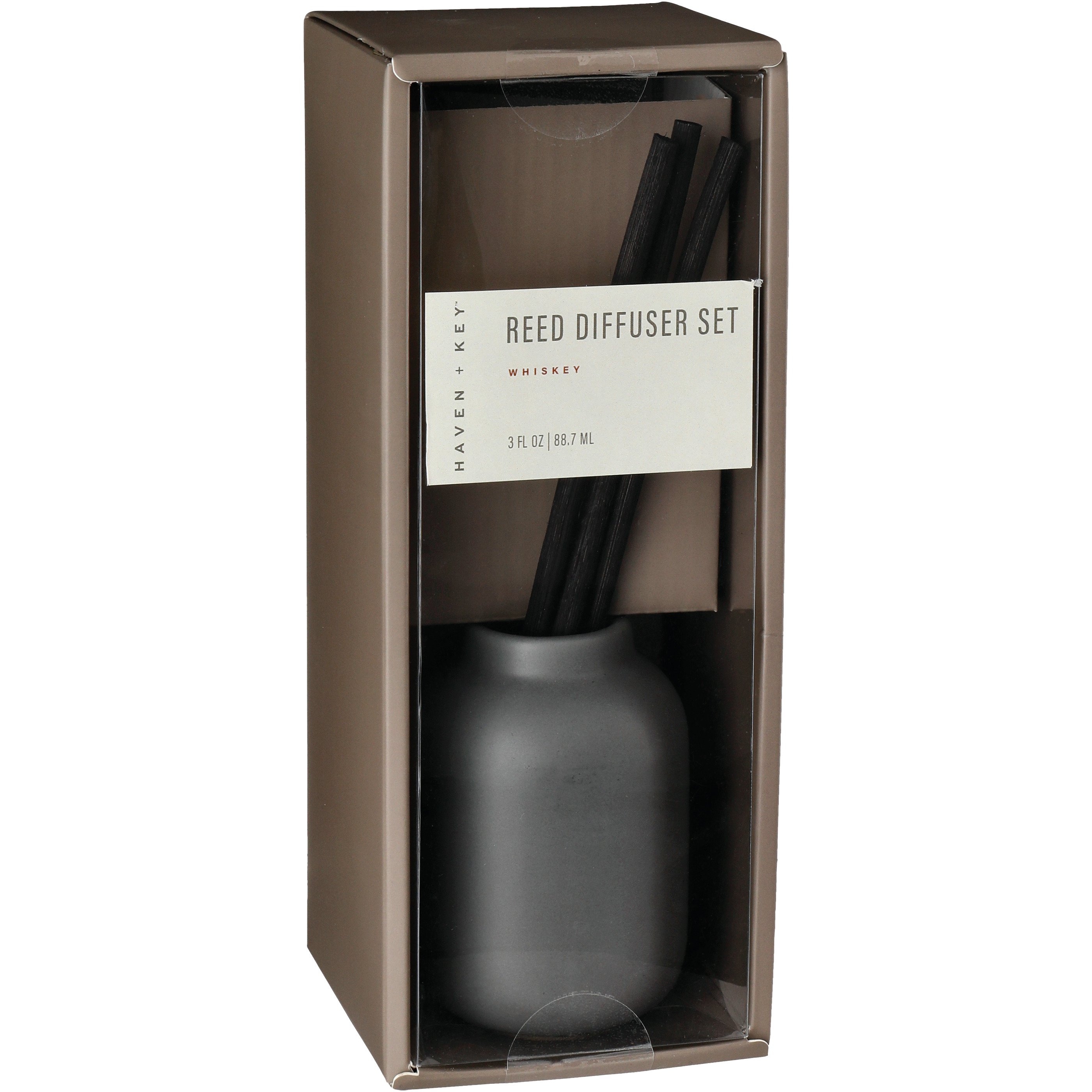 Haven + Key Whiskey Reed Diffuser Set - Shop Candles at H-E-B