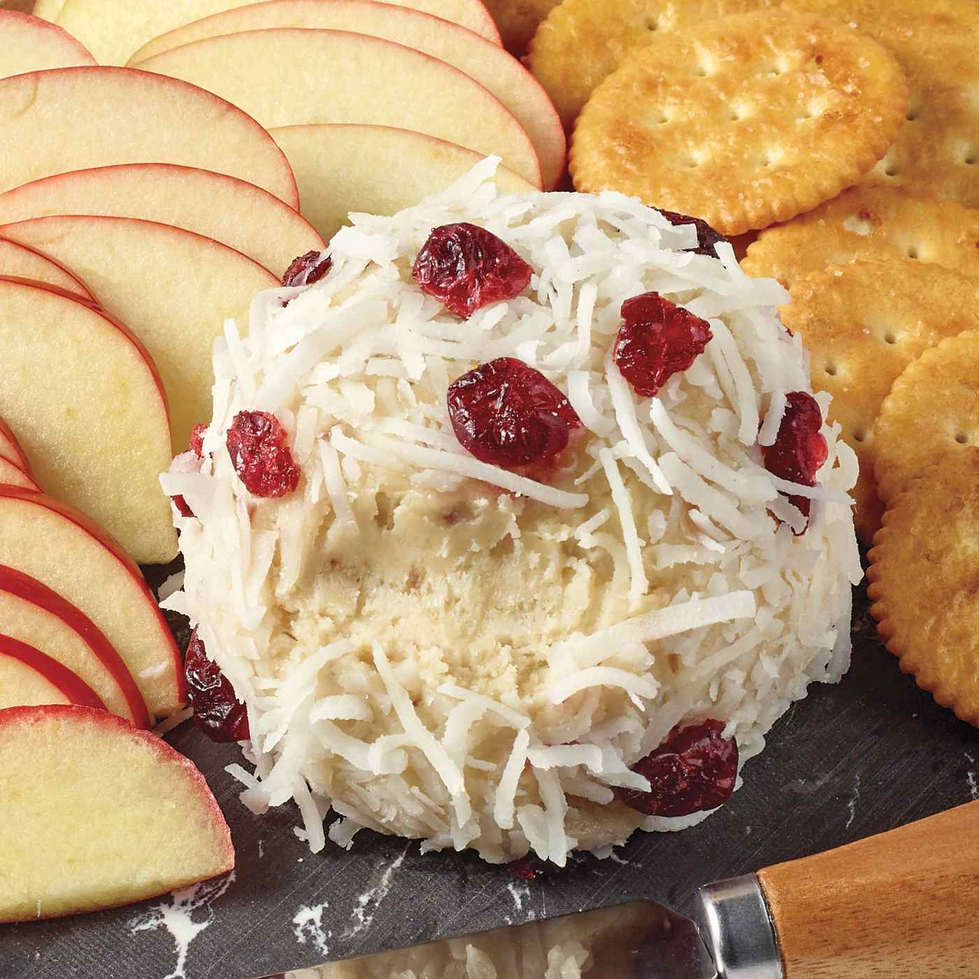 H-E-B Deli Dessert Cheese Ball – Cranberry Coconut - Shop Cheese at H-E-B