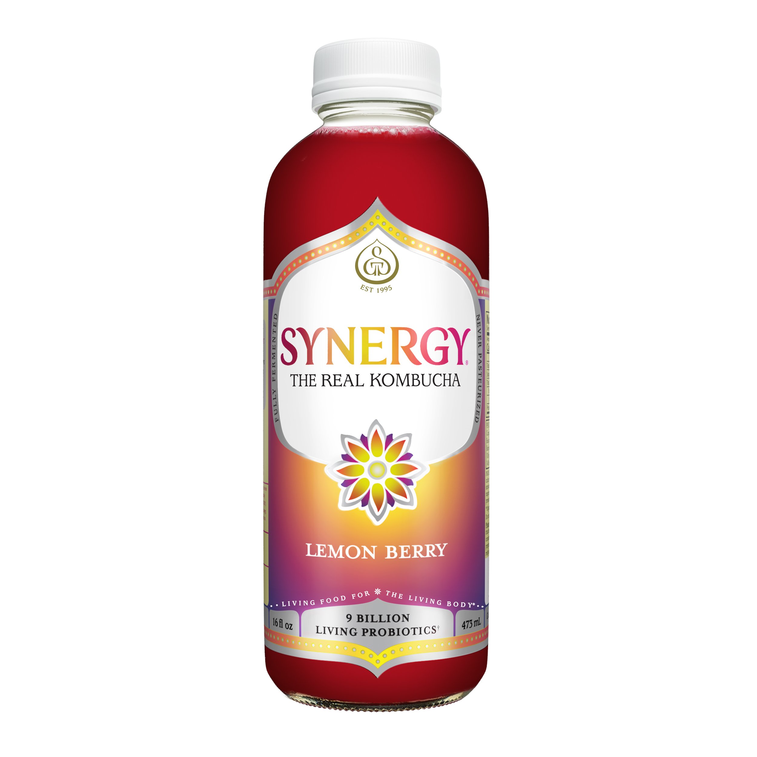 GT's Synergy Lemon Berry Raw Organic Kombucha - Shop Tea at H-E-B