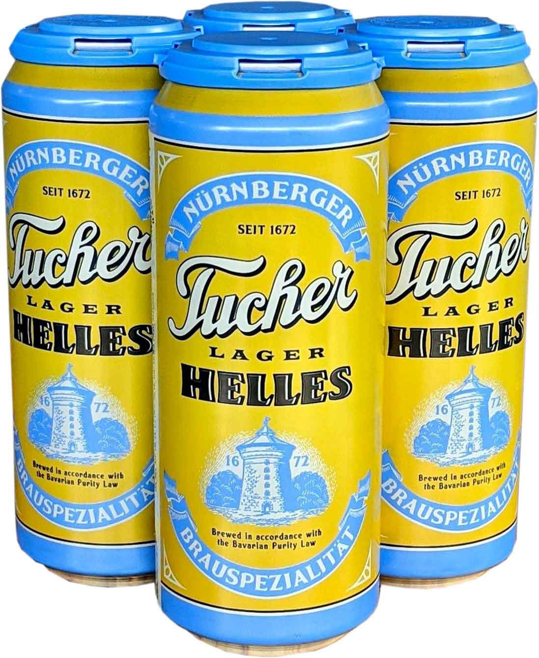 Tucher Helles Lager Beer 16.9 oz Cans - Shop Beer at H-E-B